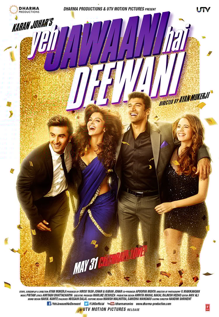 Yeh Jawaani Hai Deewani Poster / Yeh Jawaani Hai Deewani - Bollywood Photos