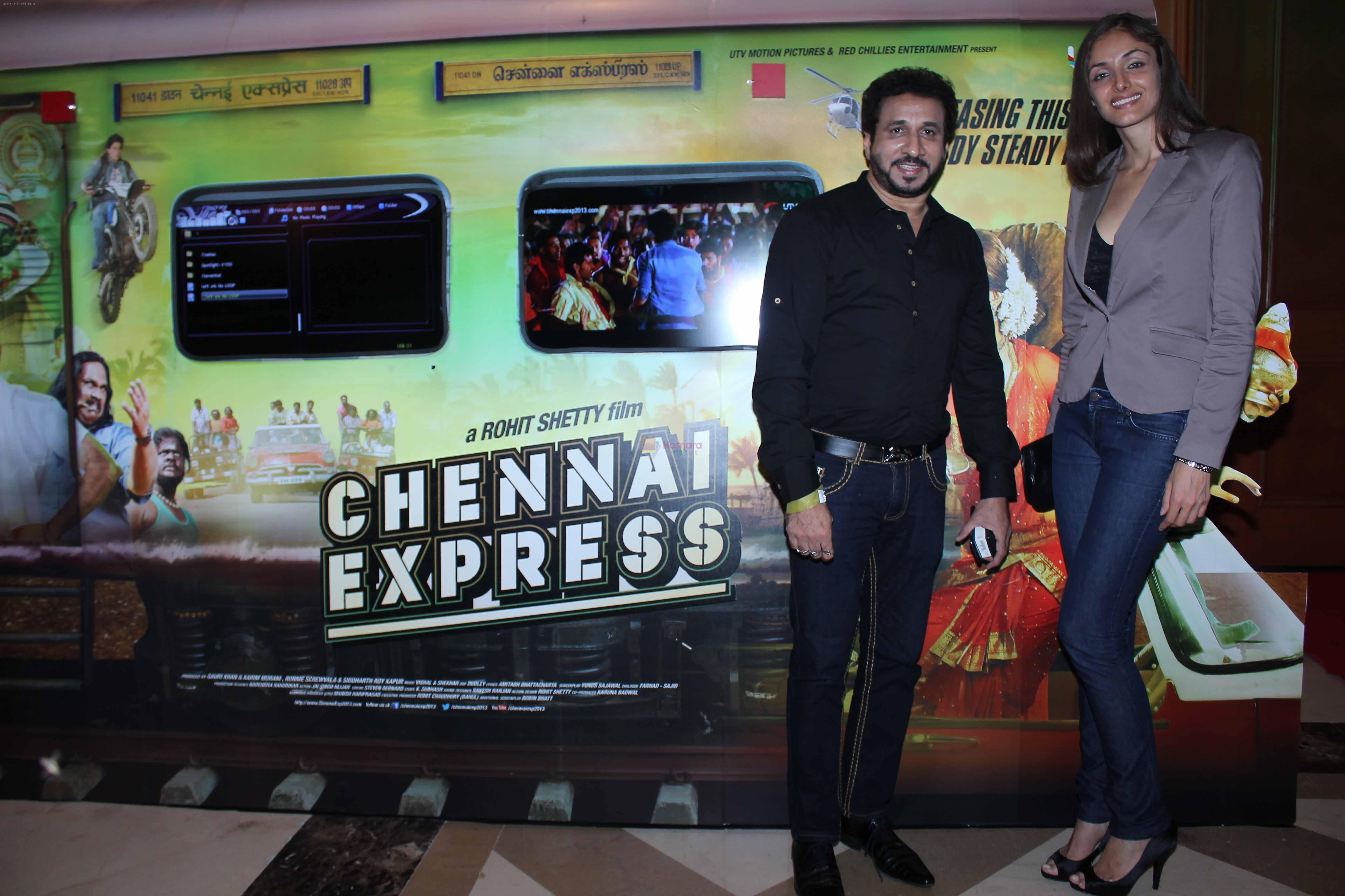 Mexican Actress Rebeca Mayorga With Parvez Lakdawala at the Music ...