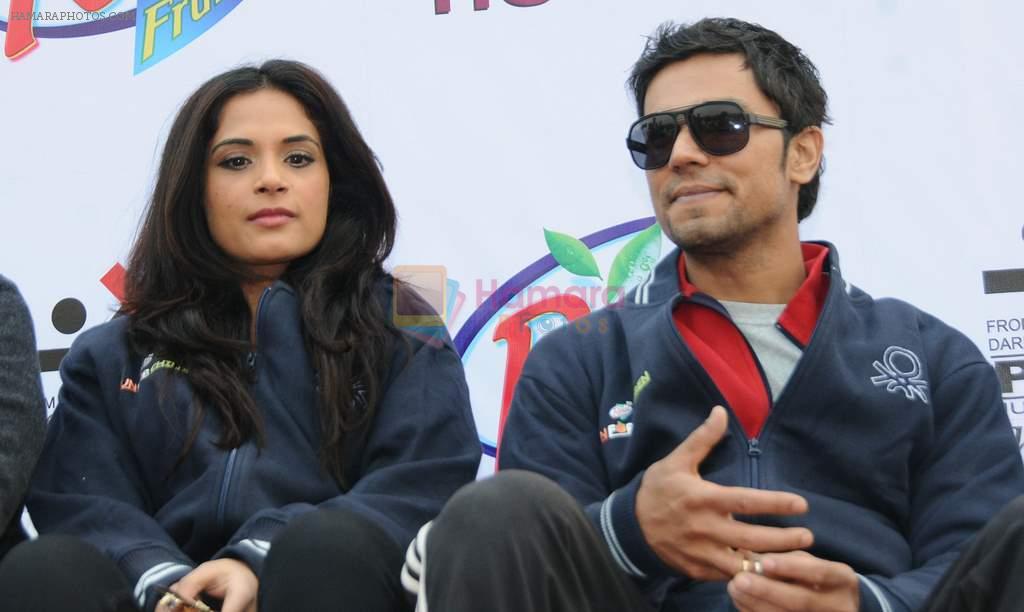 Richa Chadda, Randeep Hooda at run for children event in New Delhi on ...