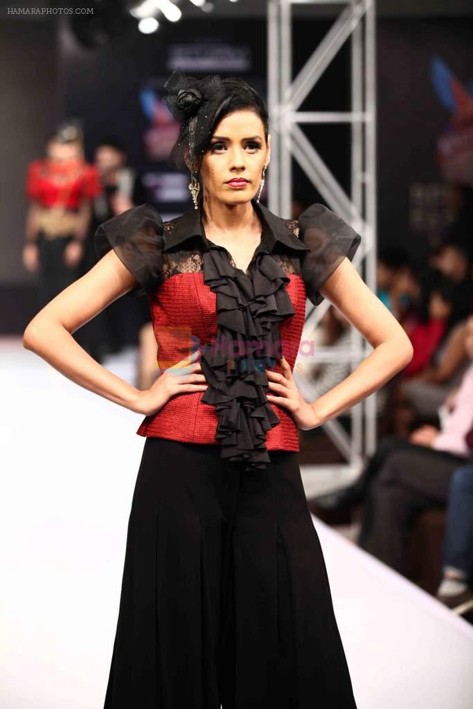 Model walks for Jaya Misra at Bengal Fashion Week day 1 on 21st Feb ...