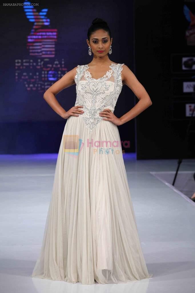 Model walks for designer AD Singh at Bengal Fashion Week day 2 on 22nd ...
