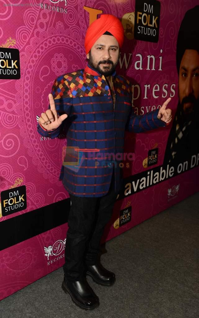 Jasveer Singh at the launch of Jawani Express Album in Mumbai on 25th ...