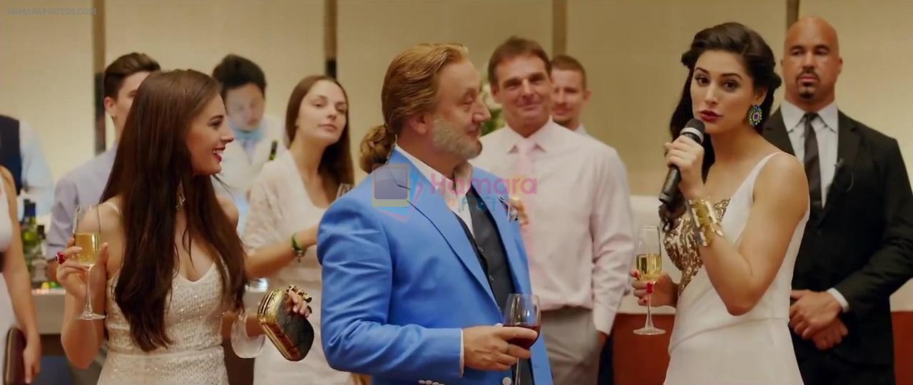 Anupam Kher, Ileana D'Cruz, Nargis Fakhri in Main Tera Hero movie still ...