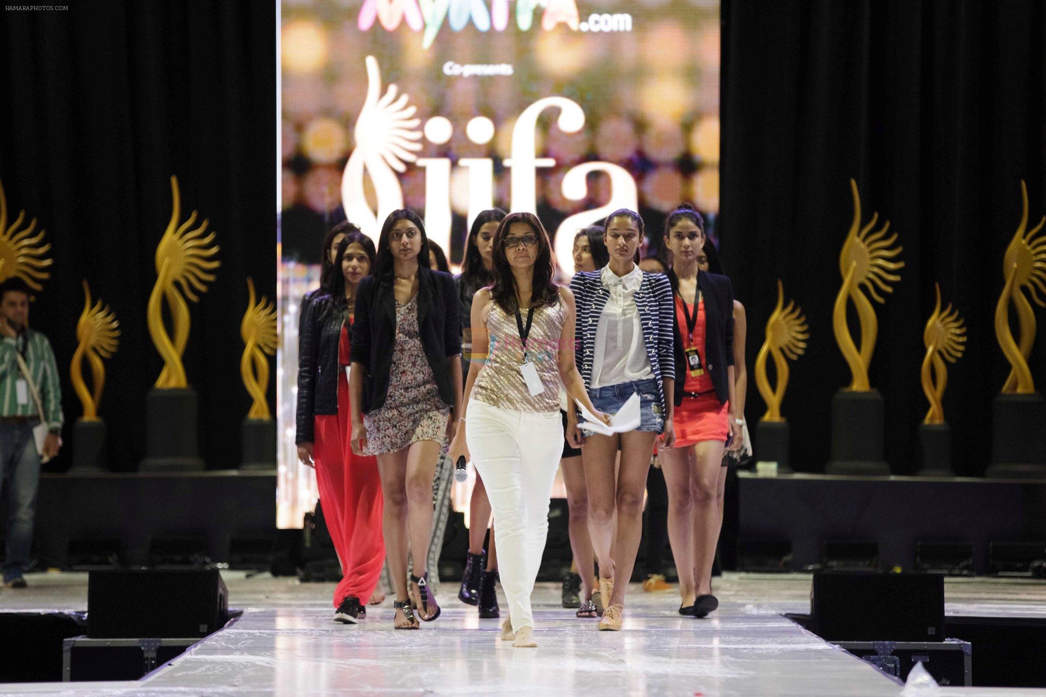 At rehearsals of The IIFA Collection by Vikram Phadnis for Vishal ...