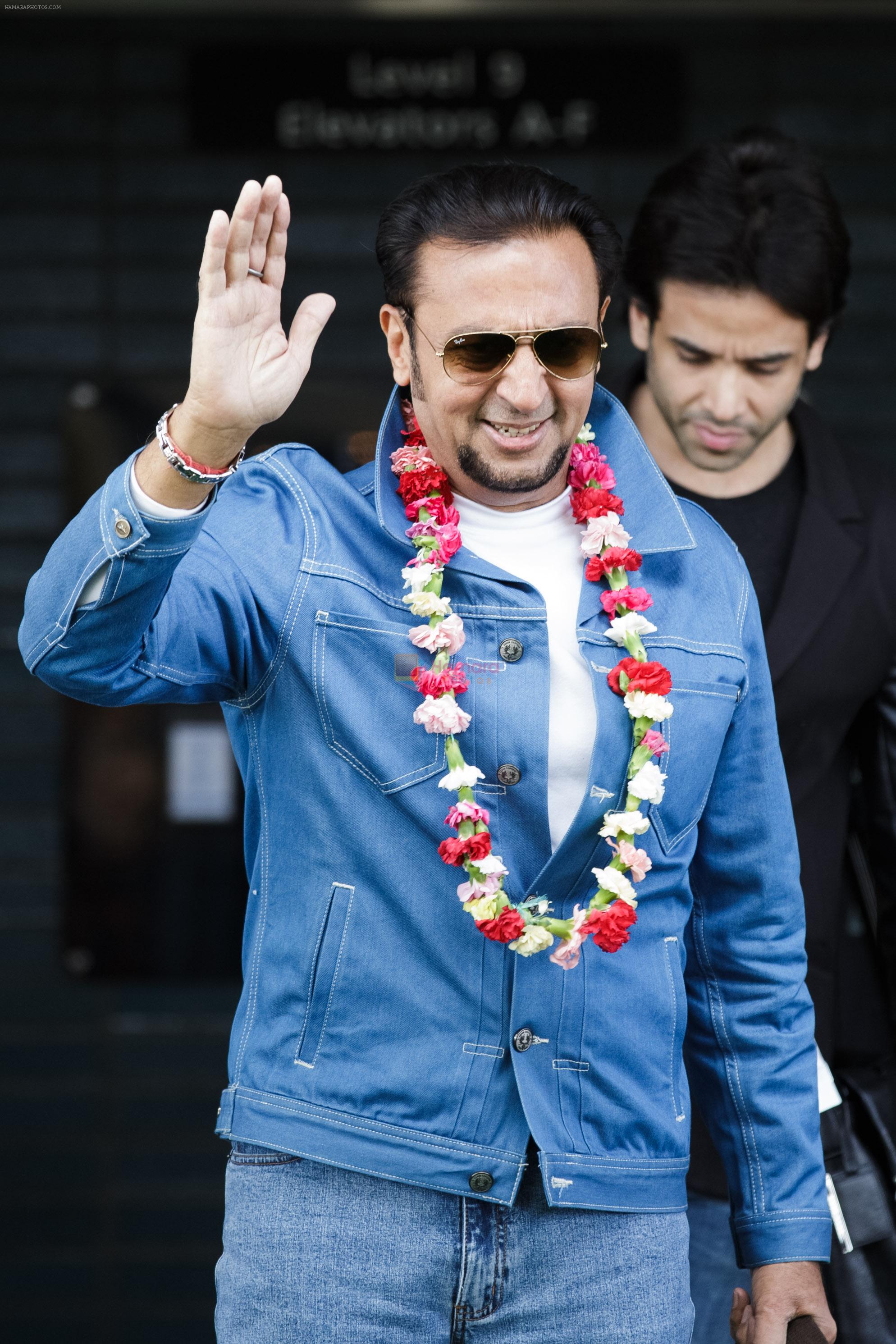 Gulshan Grover arrives at Tampa International Airpot on 24th April 2014 ...