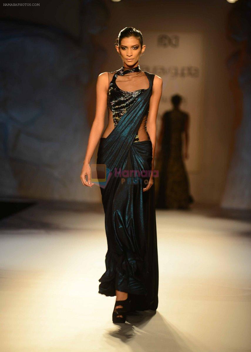 Model at Gaurav Gupta show fOR India Couture Week in Delhi on 18th July ...