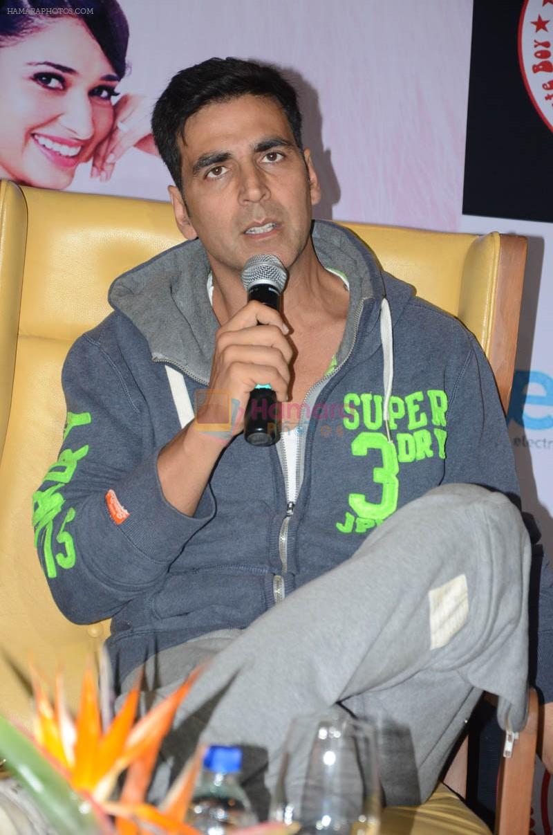 Akshay Kumar at the promotion of movie It's entertainment in south on ...