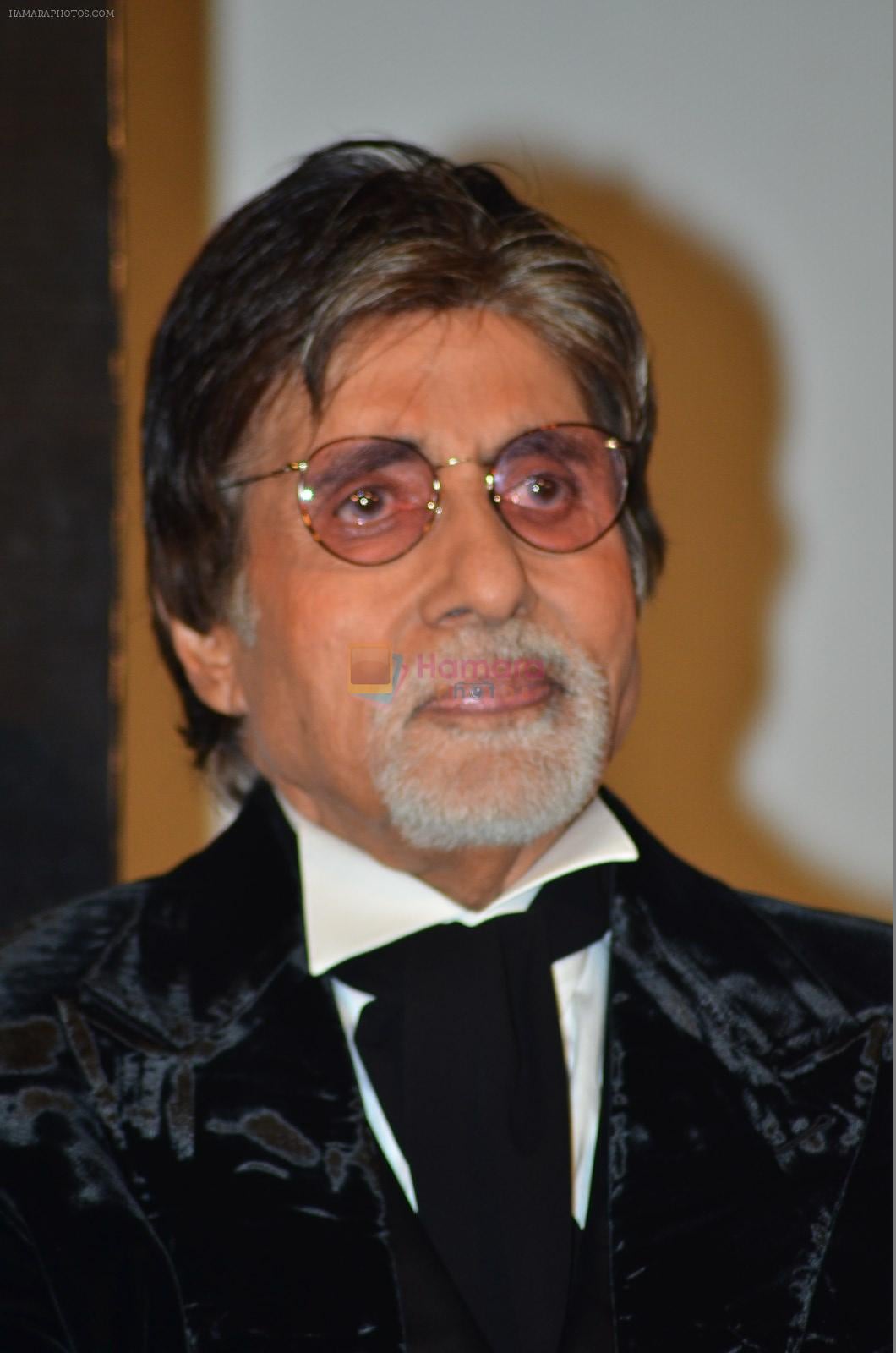 Amitabh Bachchan at Shamitabh trailor launch in Mumbai on 6th Jan 2015 ...