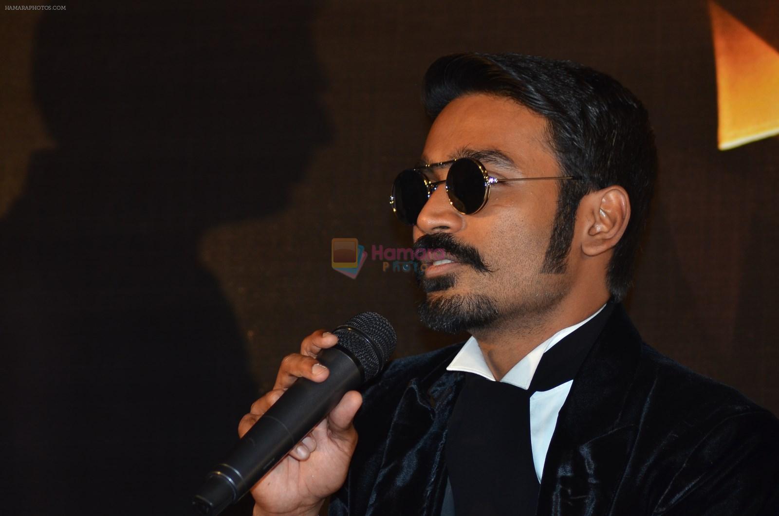 Dhanush at Shamitabh trailor launch in Mumbai on 6th Jan 2015 / Dhanush ...