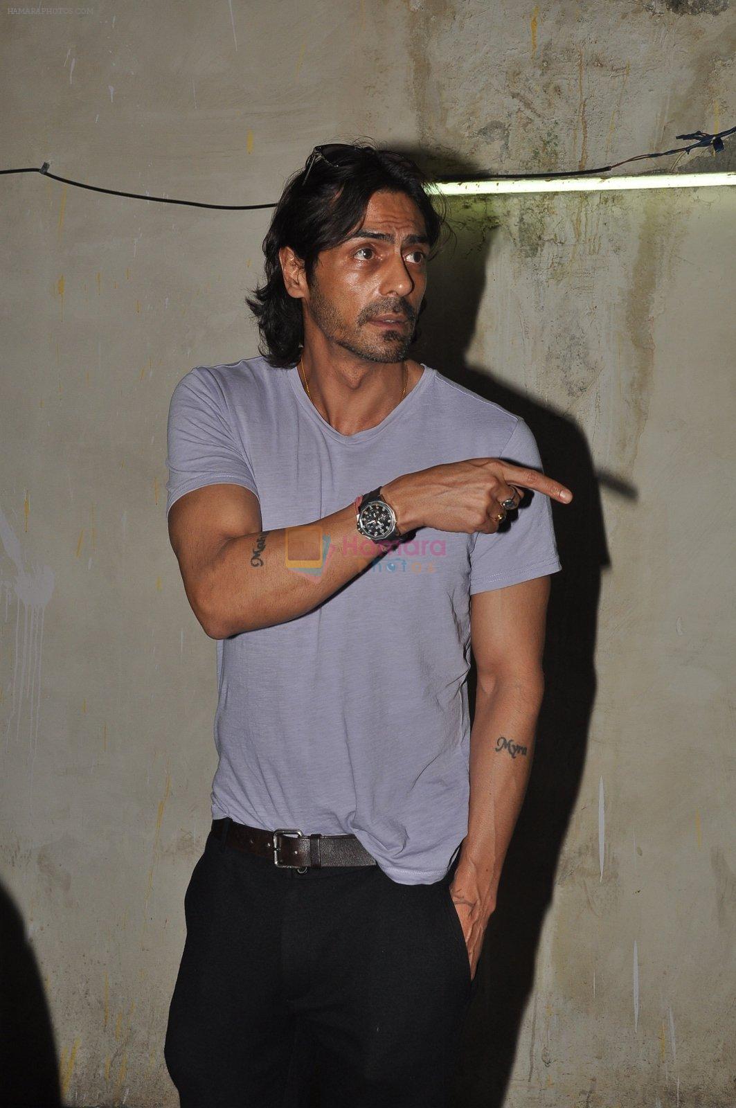 Arjun Rampal at Roy Screening in Mumbai on 12th Feb 2015 / Arjun Rampal ...