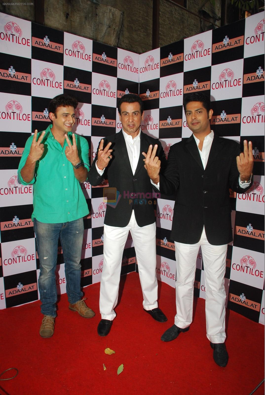Ronit Roy, Anand Goradia at Sony TV serial Adaalat's 400 episodes ...