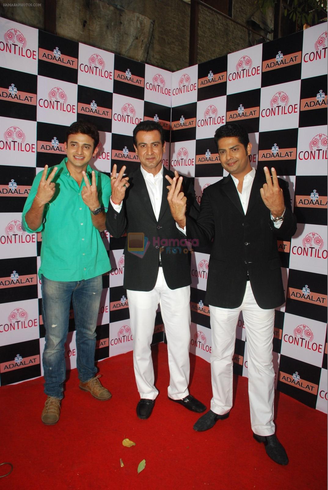 Ronit Roy, Anand Goradia at Sony TV serial Adaalat's 400 episodes ...