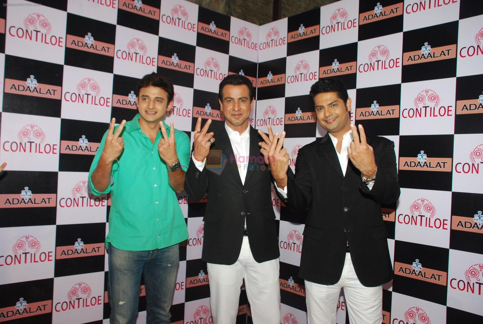 Ronit Roy, Anand Goradia at Sony TV serial Adaalat's 400 episodes ...