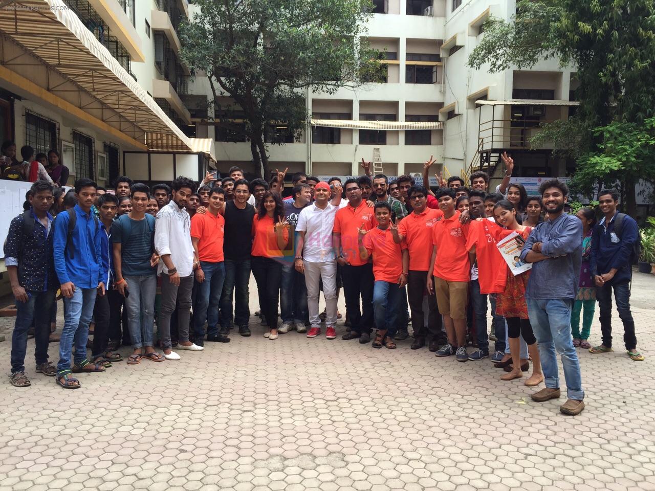 Aditya Narayan promotes Marathi film Carry on Maratha on 4th July 2015 ...