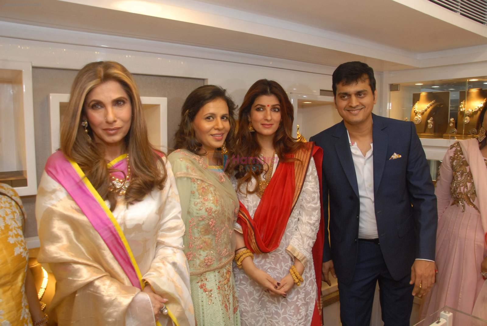 Dimple Kapadia, Twinkle Khanna inaugurates RANKA jewelllers 10th ...