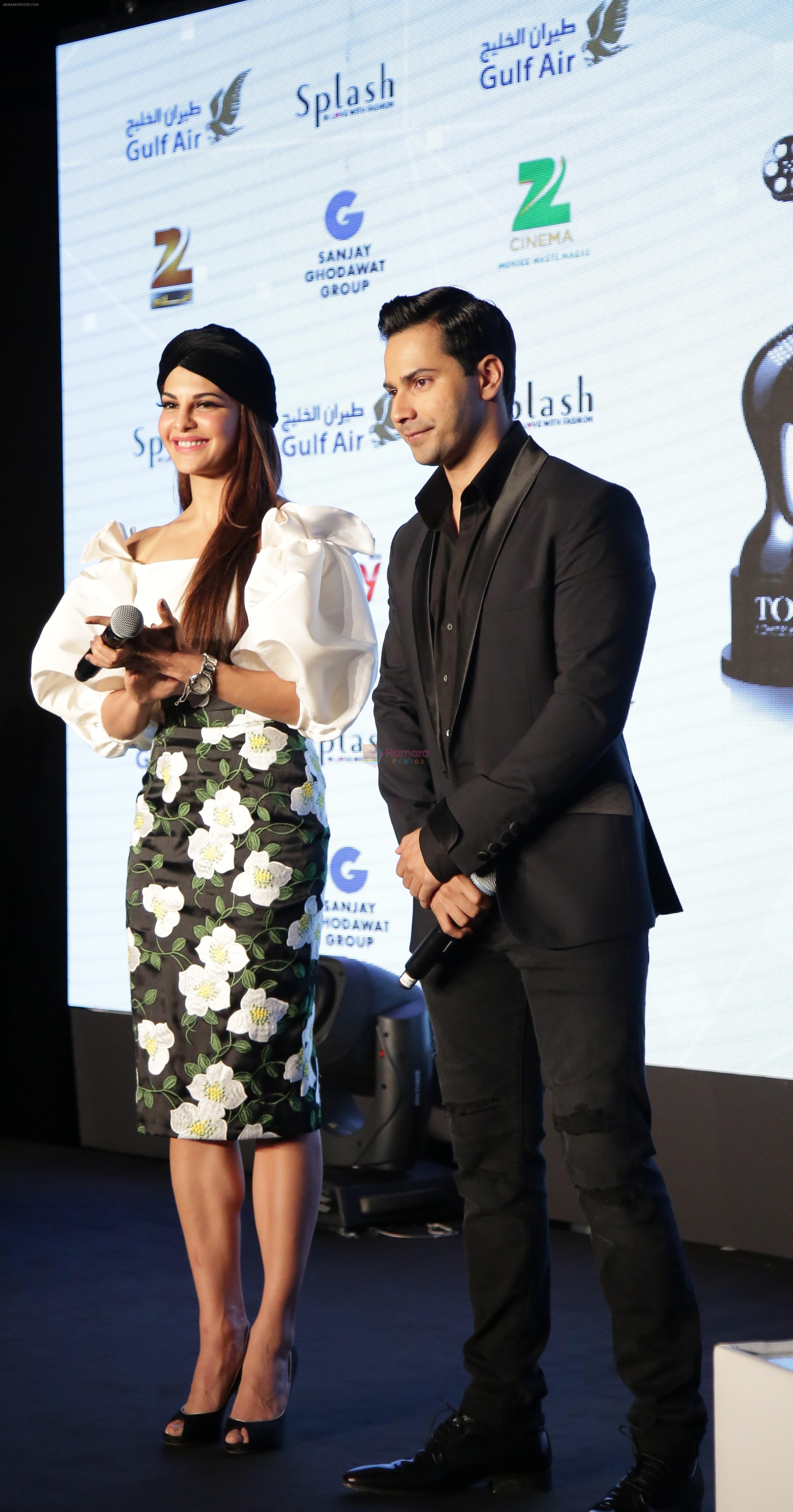 Jacqueline Fernandez, Varun Dhawan at TOIFA on 7th Feb 2016 ...