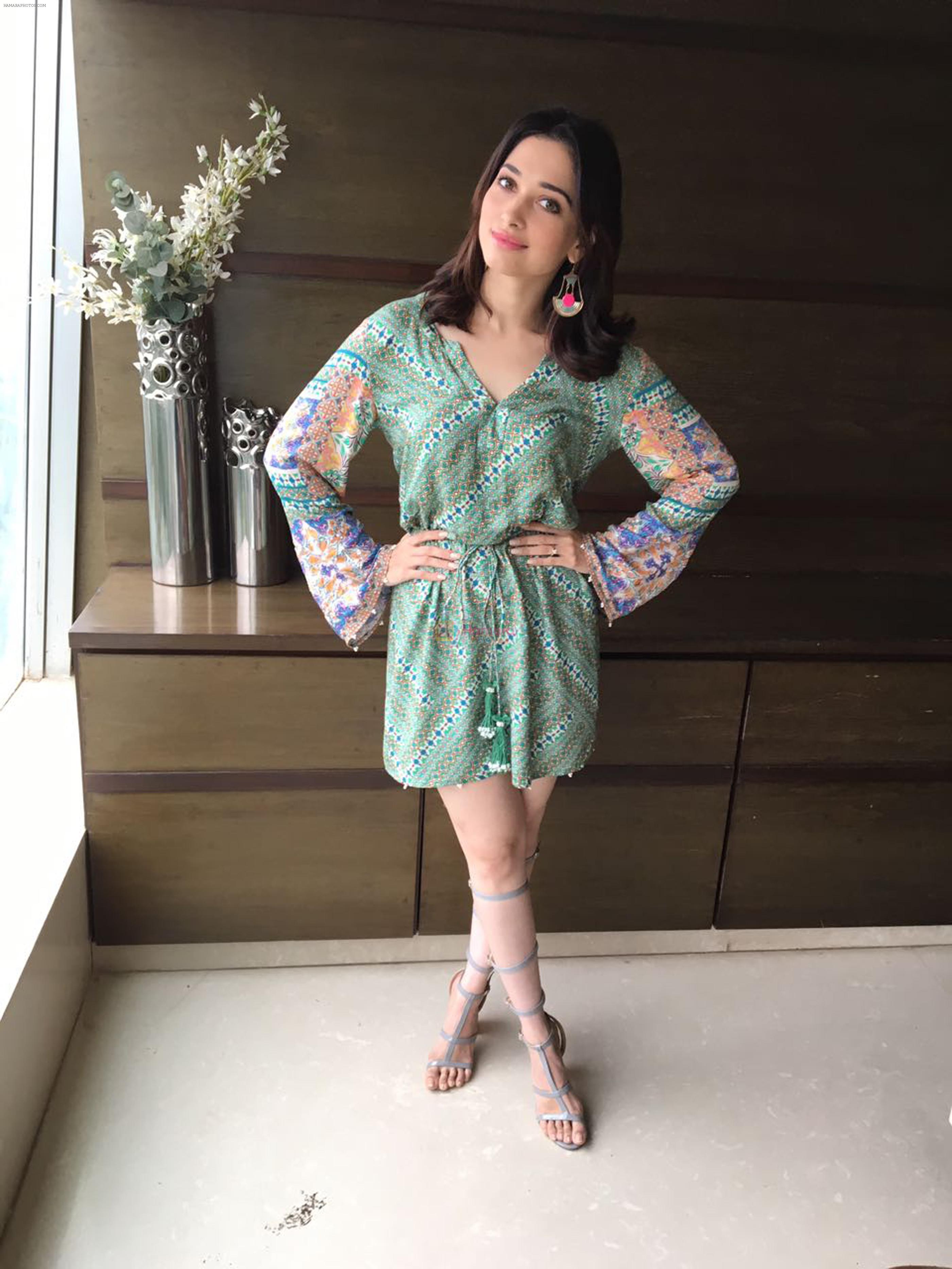 Tamannah Bhatia looking ravishing during the promotions of of her ...