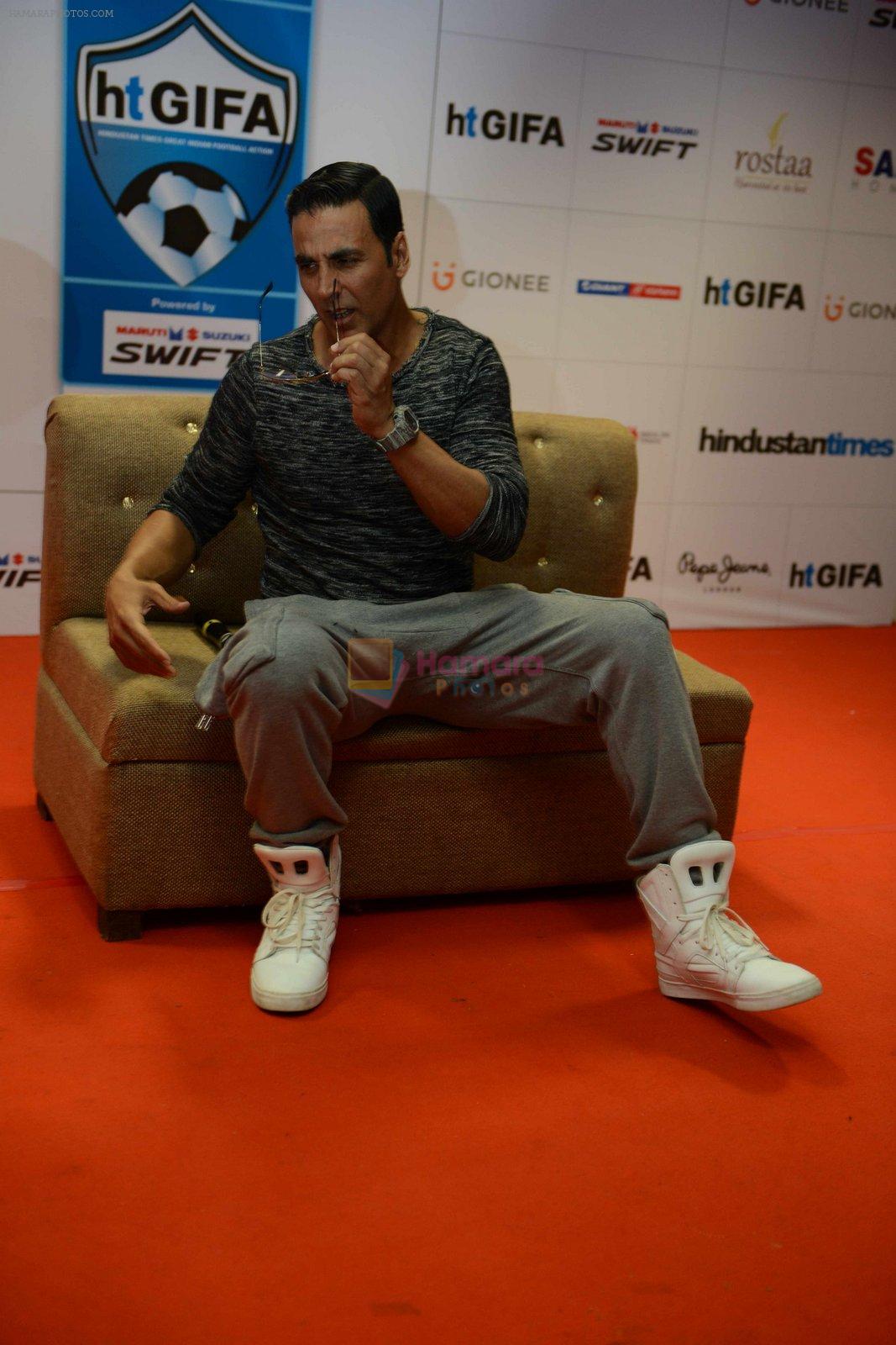 Akshay Kumar at HT GIFA Football event on 24th Sept 2016 / Akshay Kumar ...