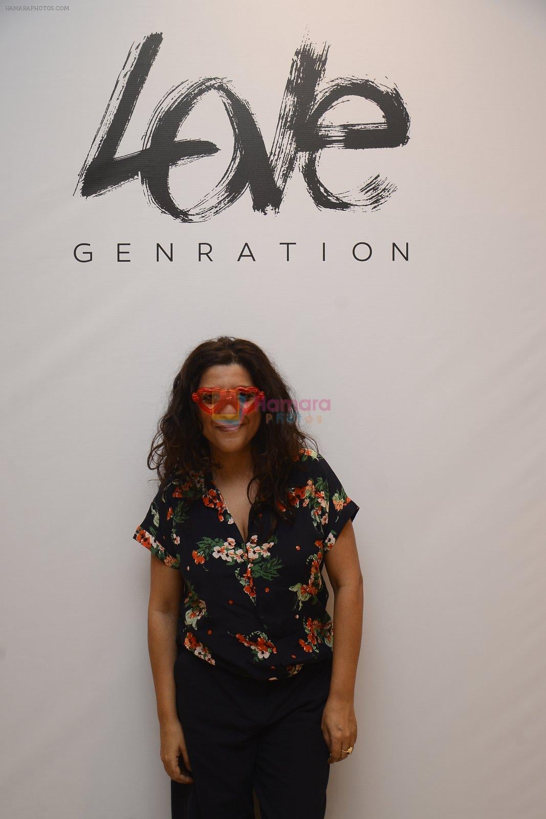 Zoya Akhar at Love Generation launch at Shoppers Stop on 7th Oct 2016 ...