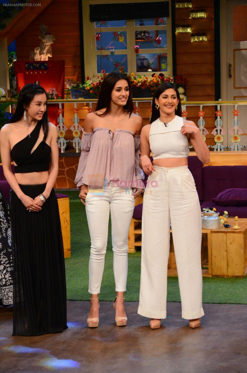 Disha Patani, Amyra Dastur on the sets of The Kapil Sharma Show on 23rd ...