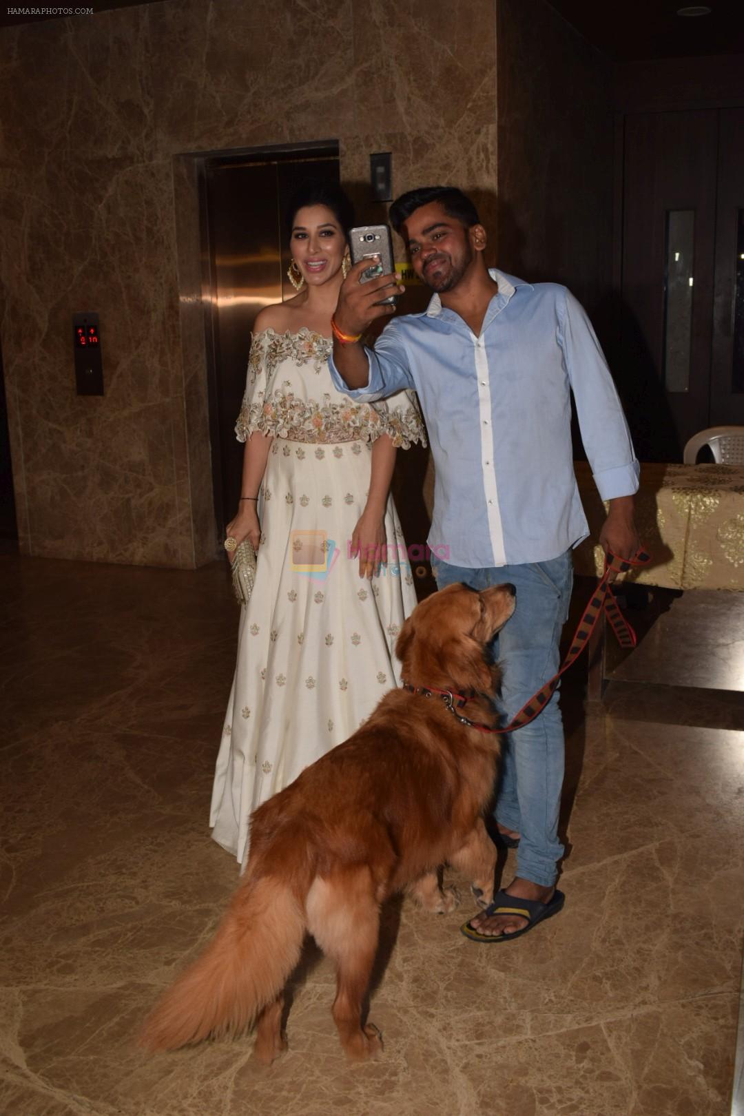 Sophie Chaudhary attend Producer Ramesh Taurani Diwali Party on 15th ...