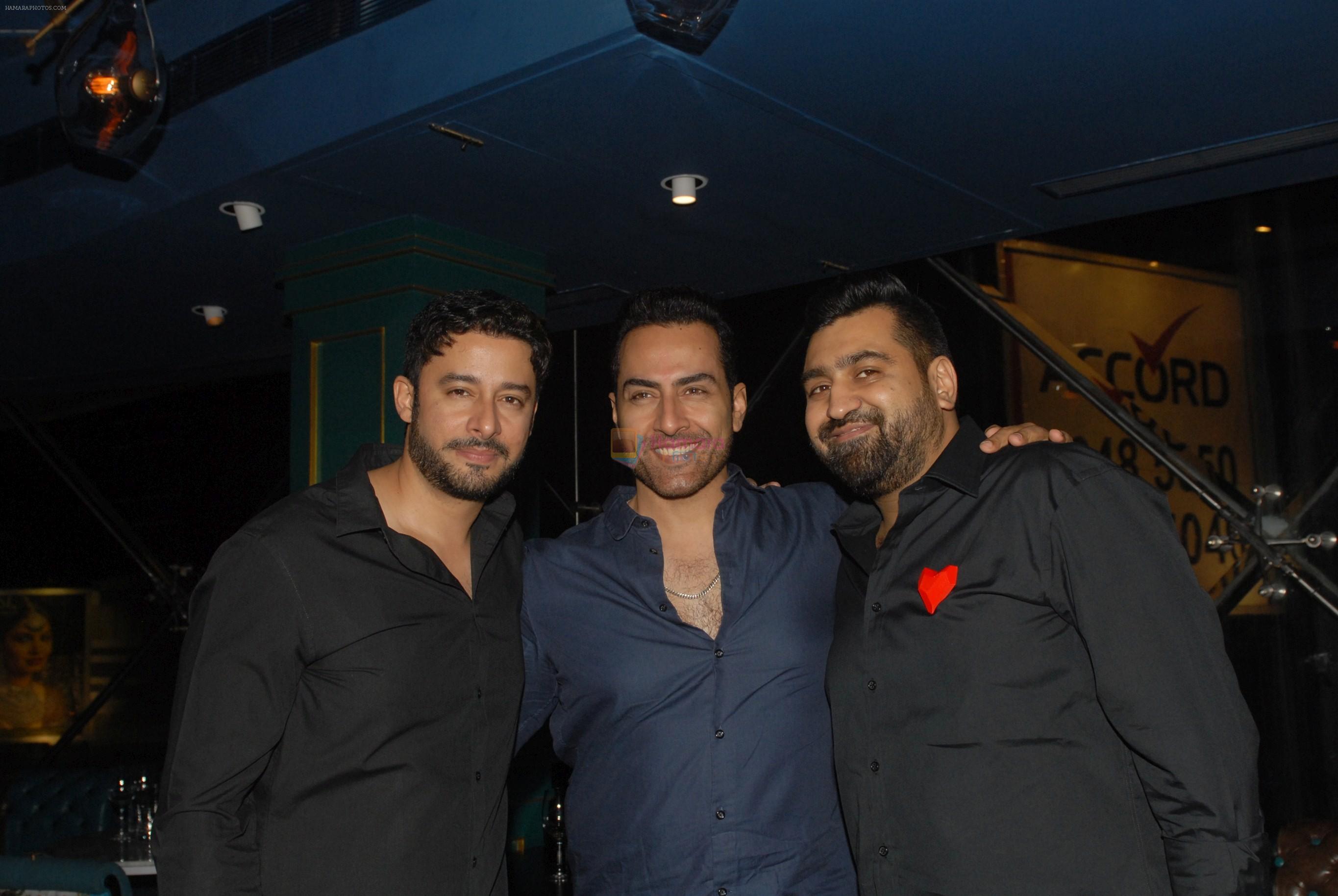 Zulfi Syed and Sudhanshu Pandey at the Launch Of Priyank Sukhija's ...