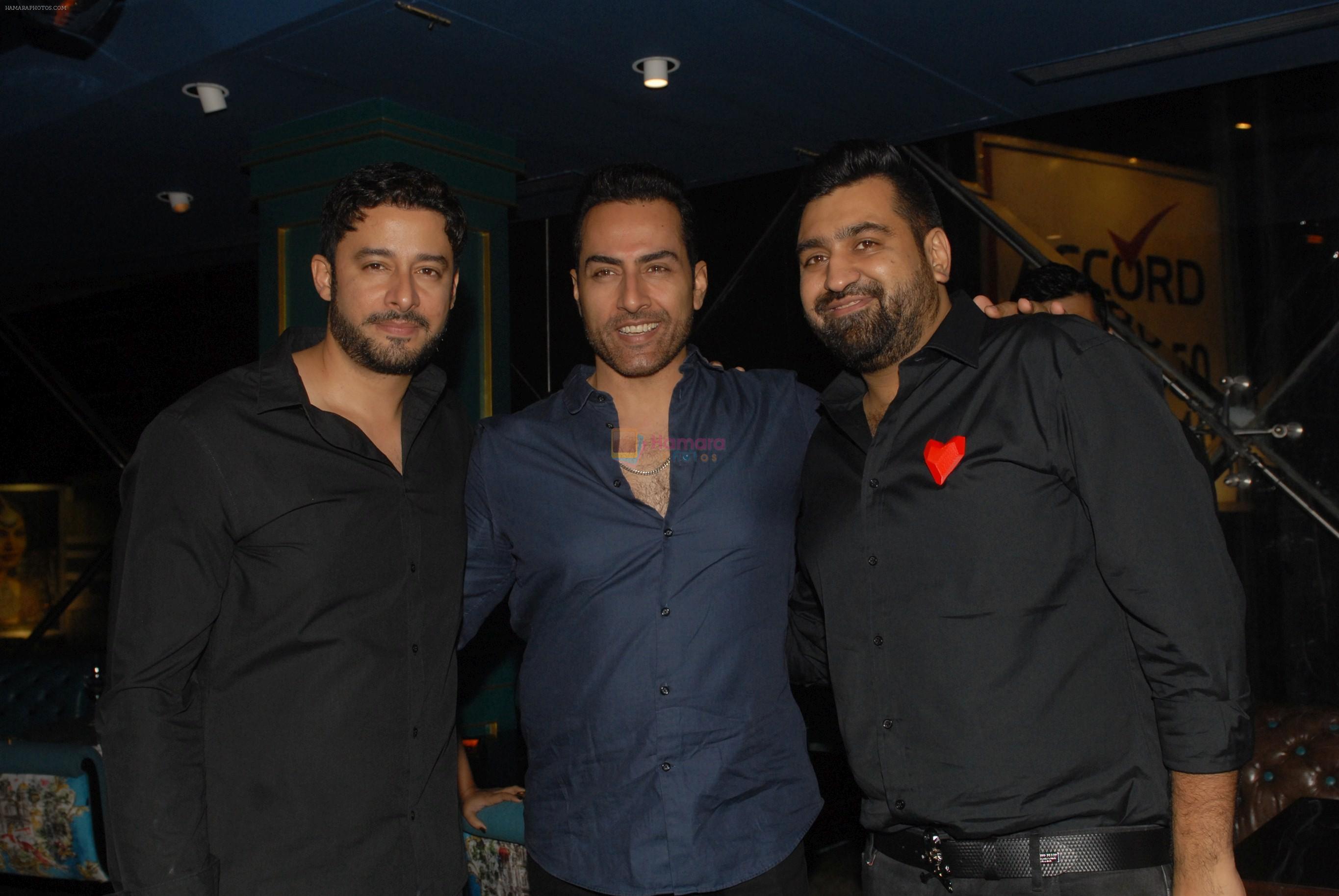 Zulfi Syed and Sudhanshu Pandey at the Launch Of Priyank Sukhija's ...
