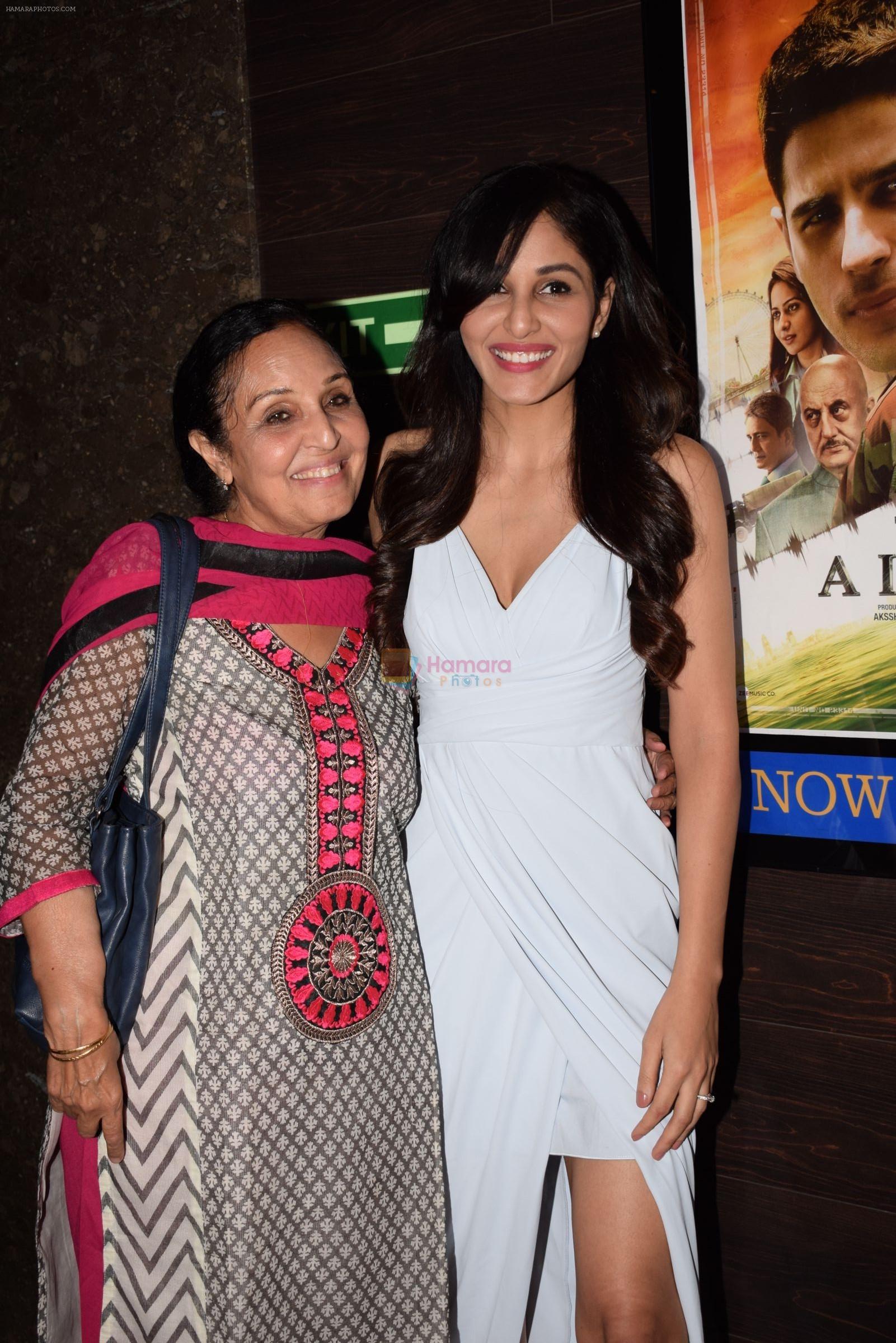 Pooja Chopra at the Special Screening Of Aiyaary on 15th Feb 2018 ...