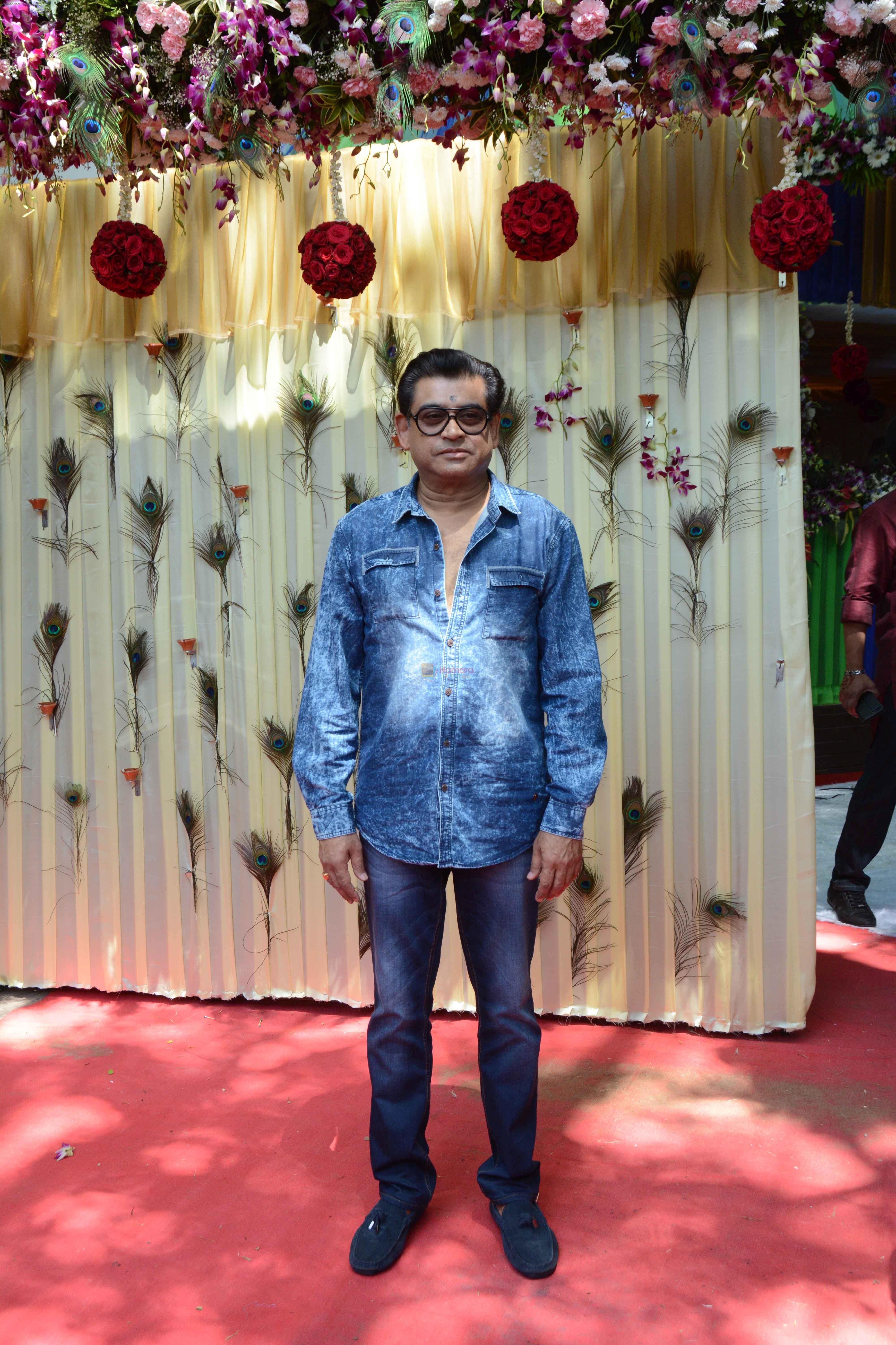Amit Kumar at The auspicious occasion of Annaprasanna on 22nd March ...