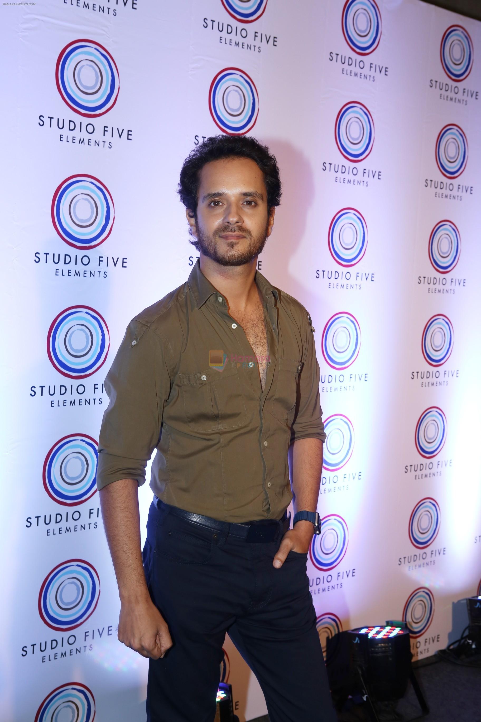 Raghav Sachar at the Launch of Studio five elements in Hyatt Regency in ...
