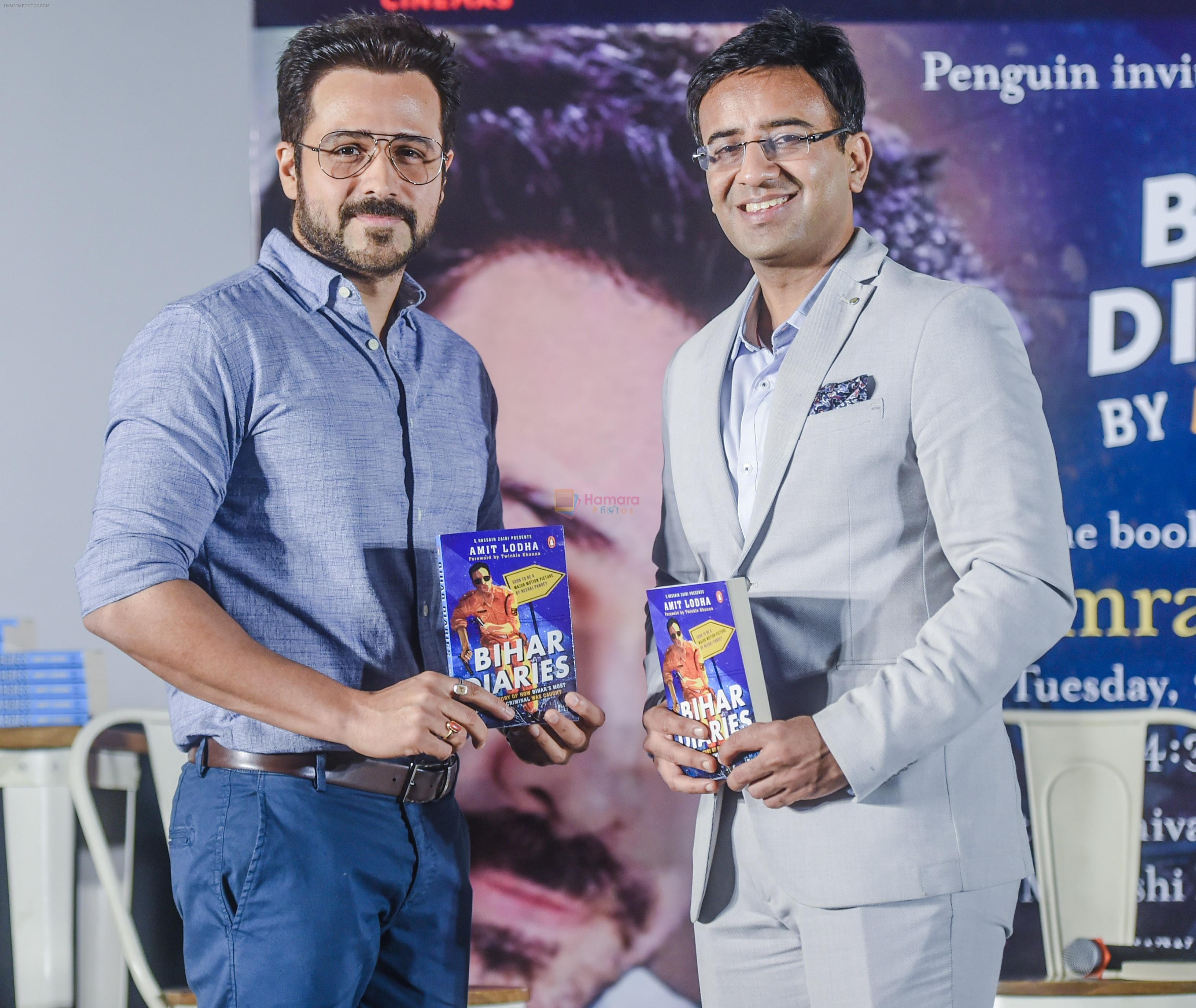 Emraan Hashmi at Launch of Author Amit Lodha's Book BIHAR DIARIES on ...