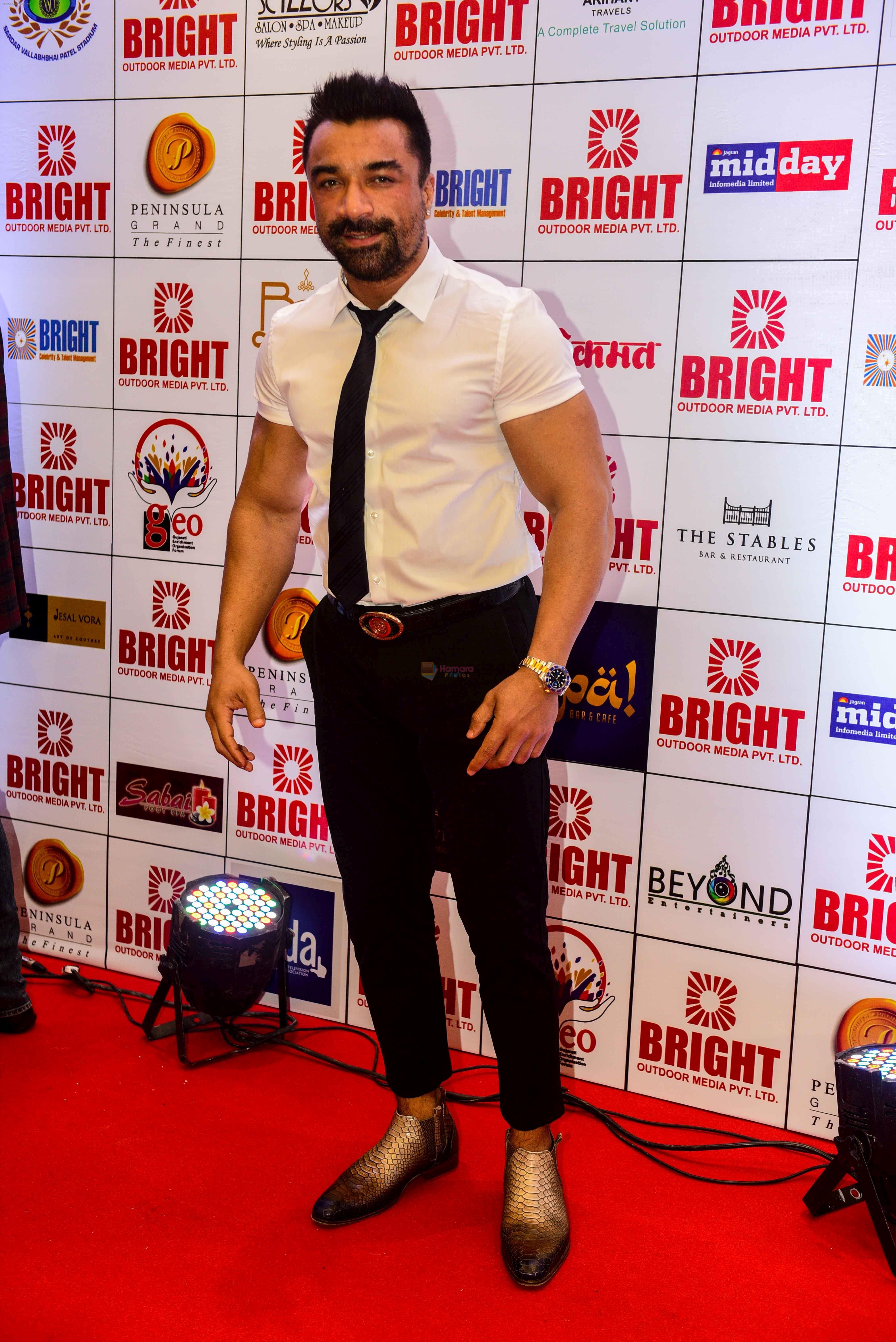 Ajaz Khan at Bright Awards in NSCI worli on 25th Sept 2018 / Ajaz Khan ...