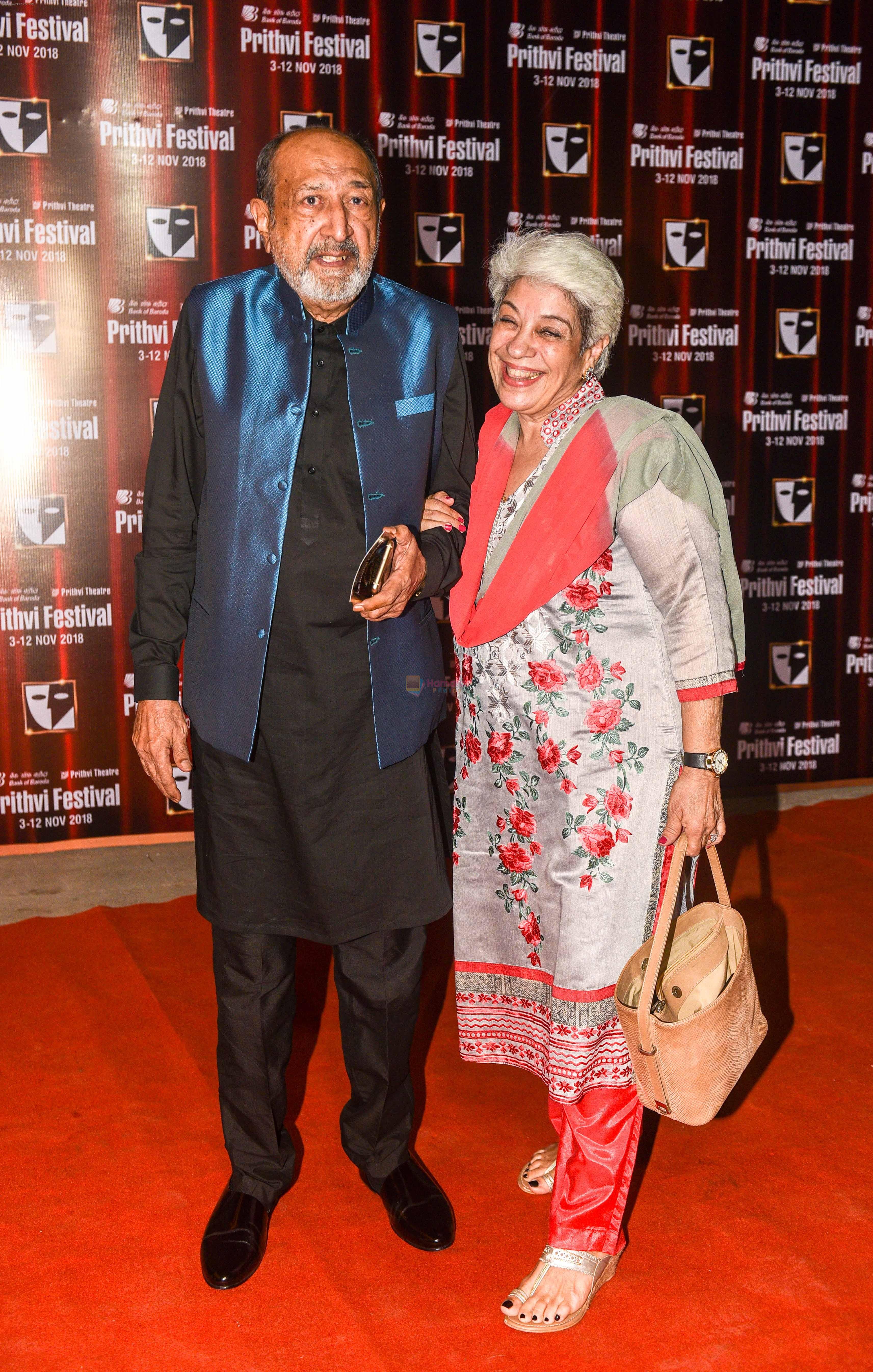 Tinnu Anand at the inauguration of Mumbai_ iconic Prithivi theatre ...