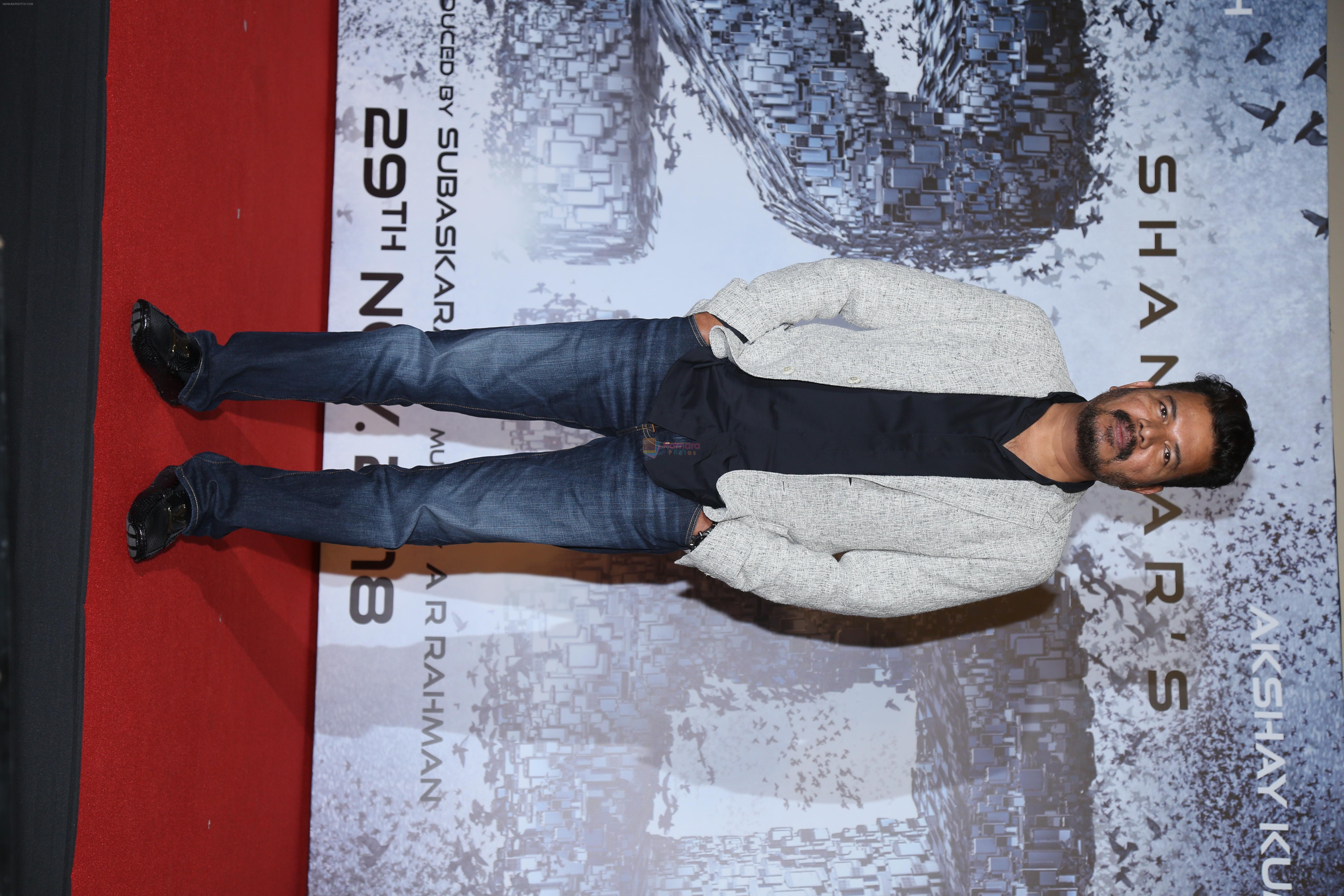 S. Shankar at the Press Conference for film 2.0 in PVR, Juhu on 25th ...