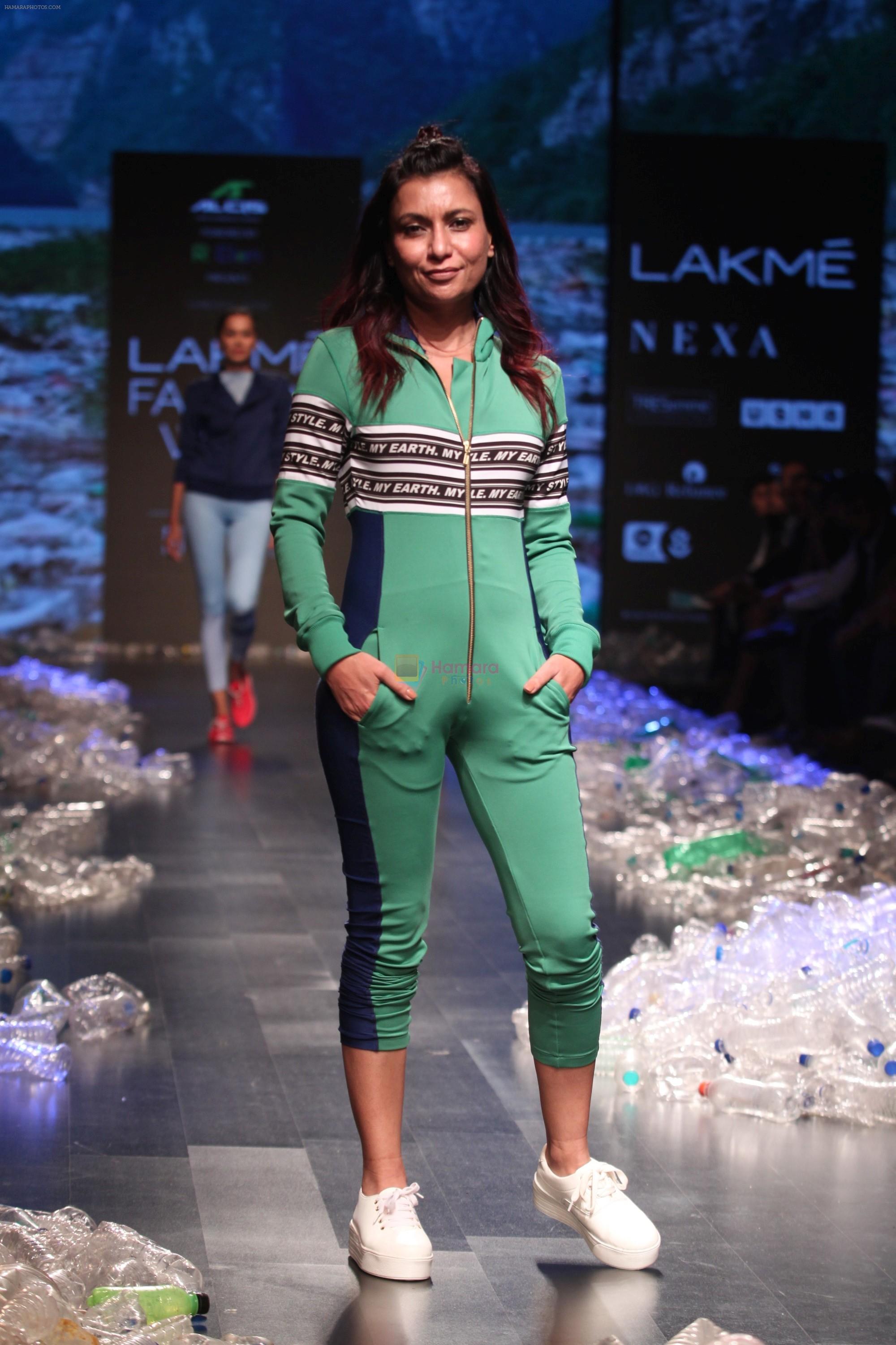 Model walk the ramp for Narendra Kumar at Lakme Fashion Week 2019 on ...