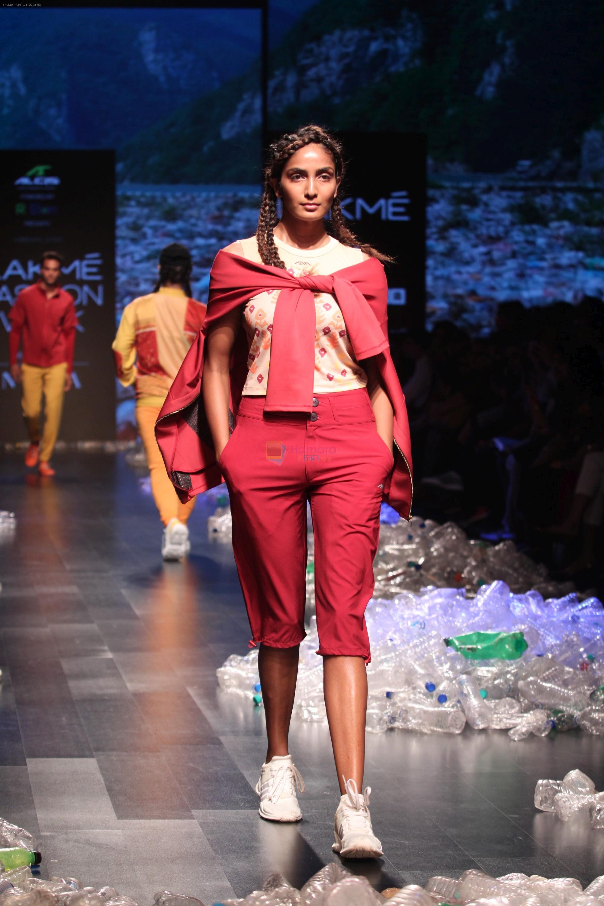 Model walk the ramp for Narendra Kumar at Lakme Fashion Week 2019 on ...