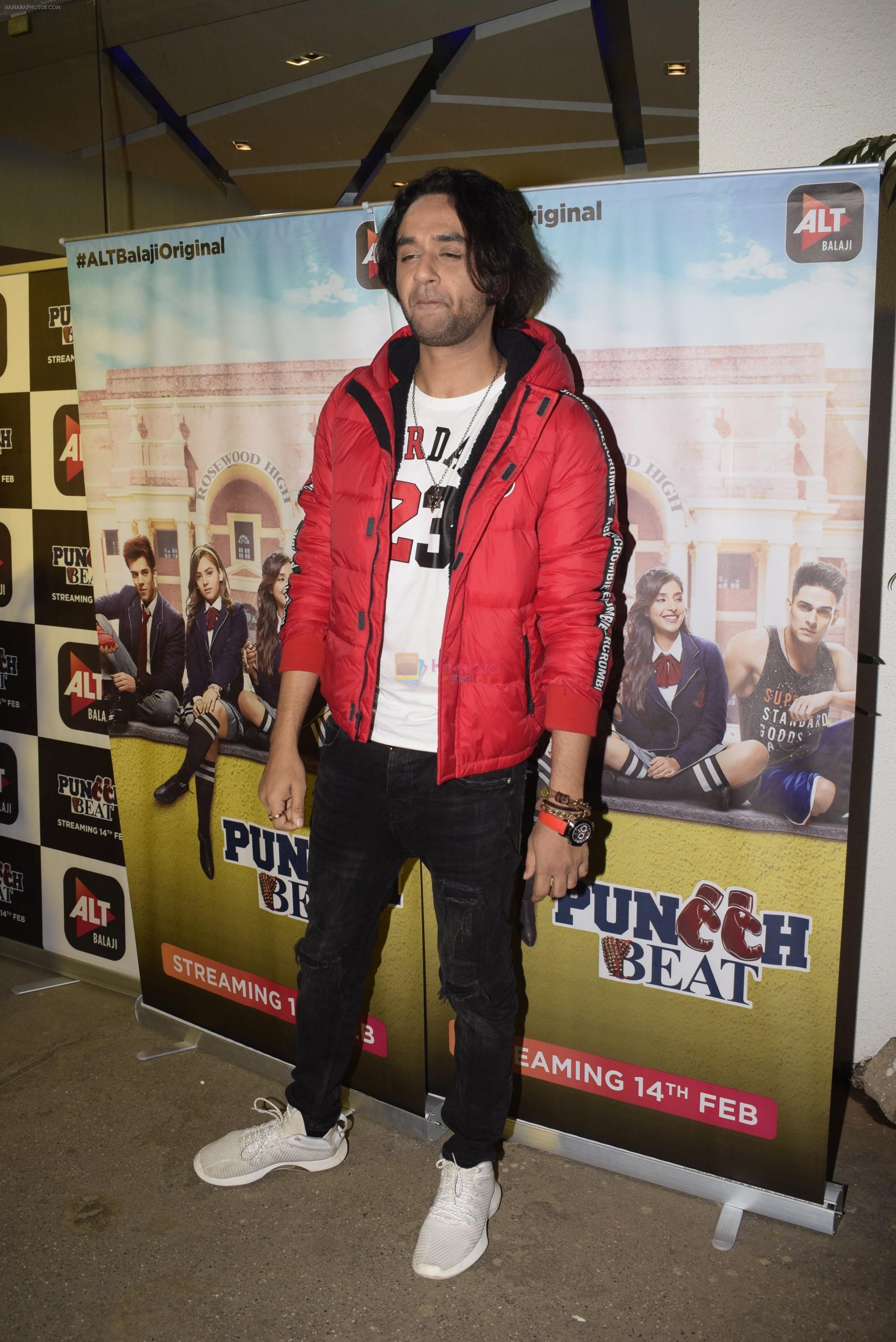at the Screening of Alt Balaji's new web series Punch Beat in Sunny ...