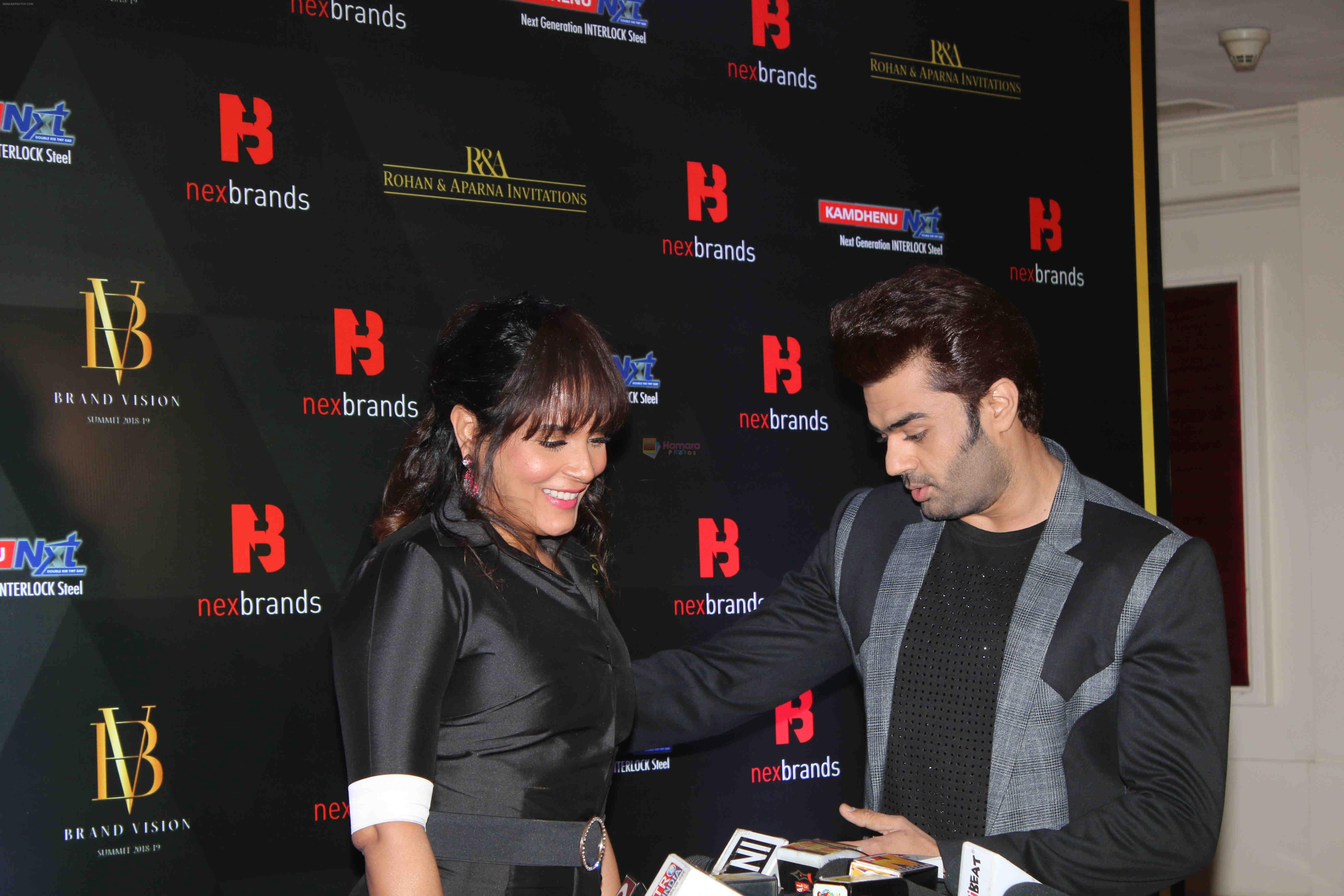 Richa Chadda, Manish Paul at the 4th Edition of Annual Brand Vision ...