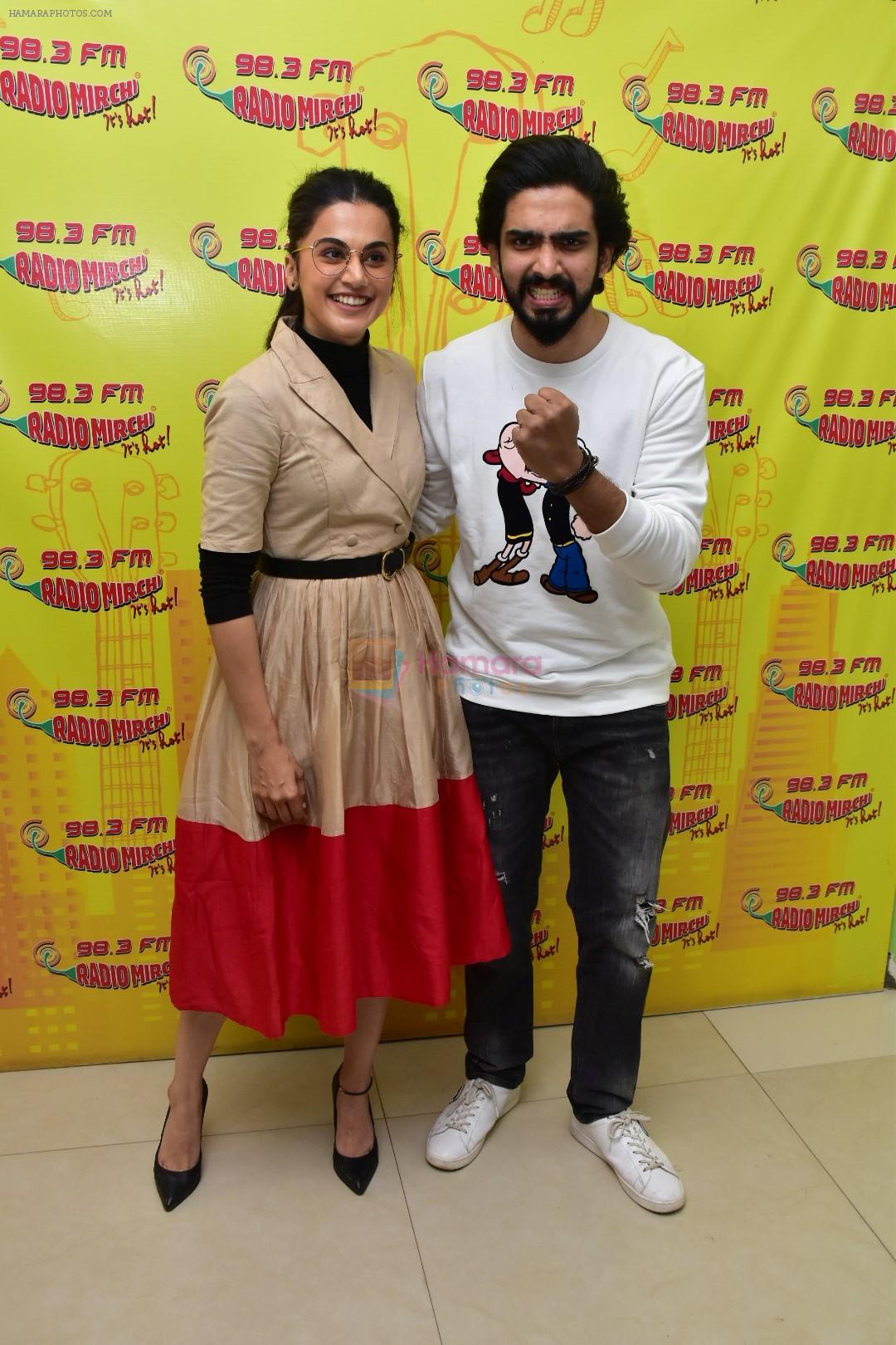 Taapsee Pannu, Singer Amaal Malik at the Song Launch Of Movie Badla on ...