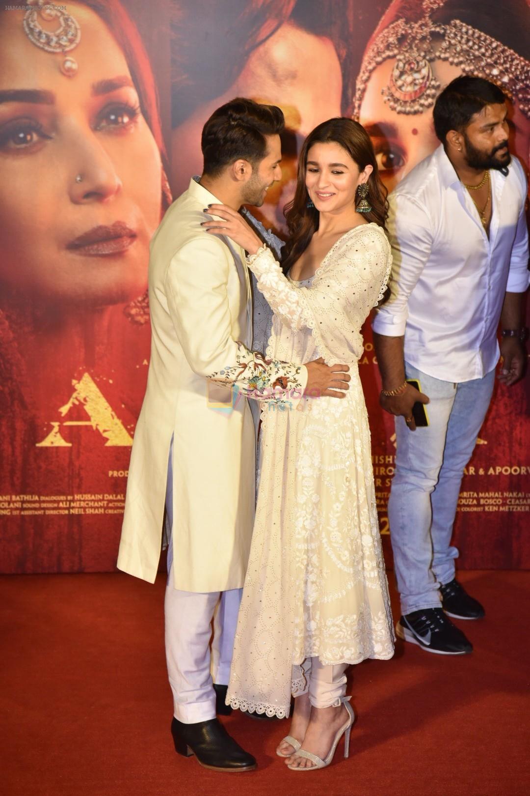 Alia Bhatt, Varun Dhawan at the Teaser launch of KALANK on 11th March ...
