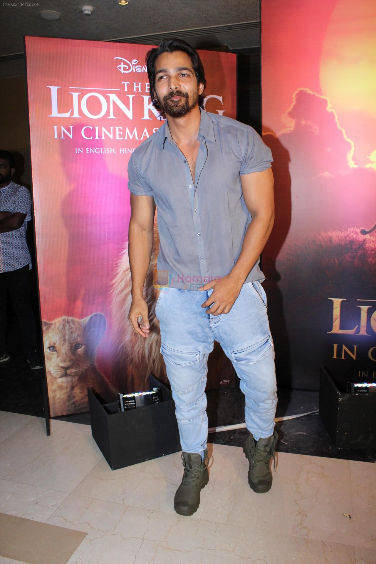 Harshvardhan Rane at the Special screening of film The Lion King on ...