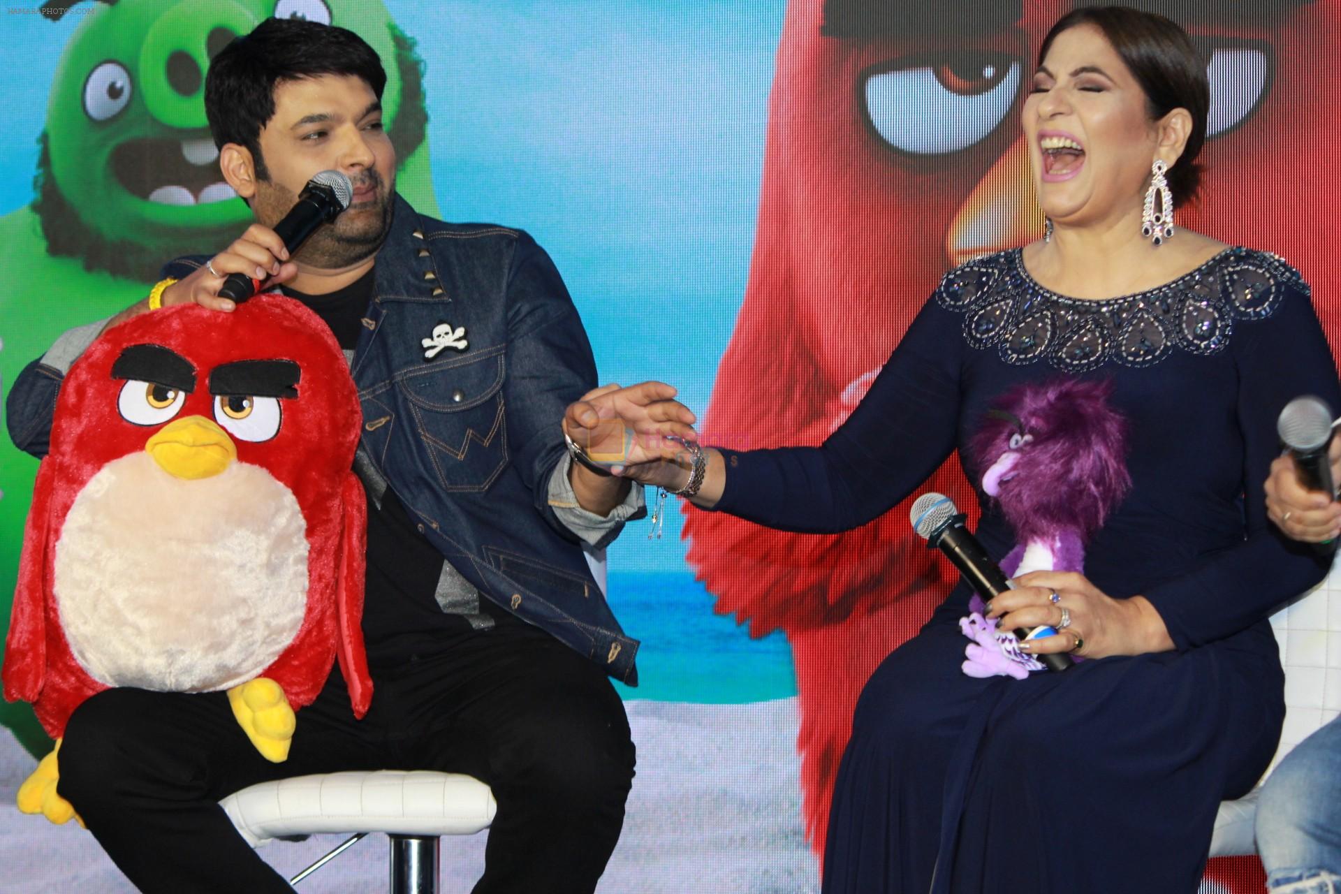 Kapil Sharma, Archana Puran Singh attend press meet of The Angry Birds ...