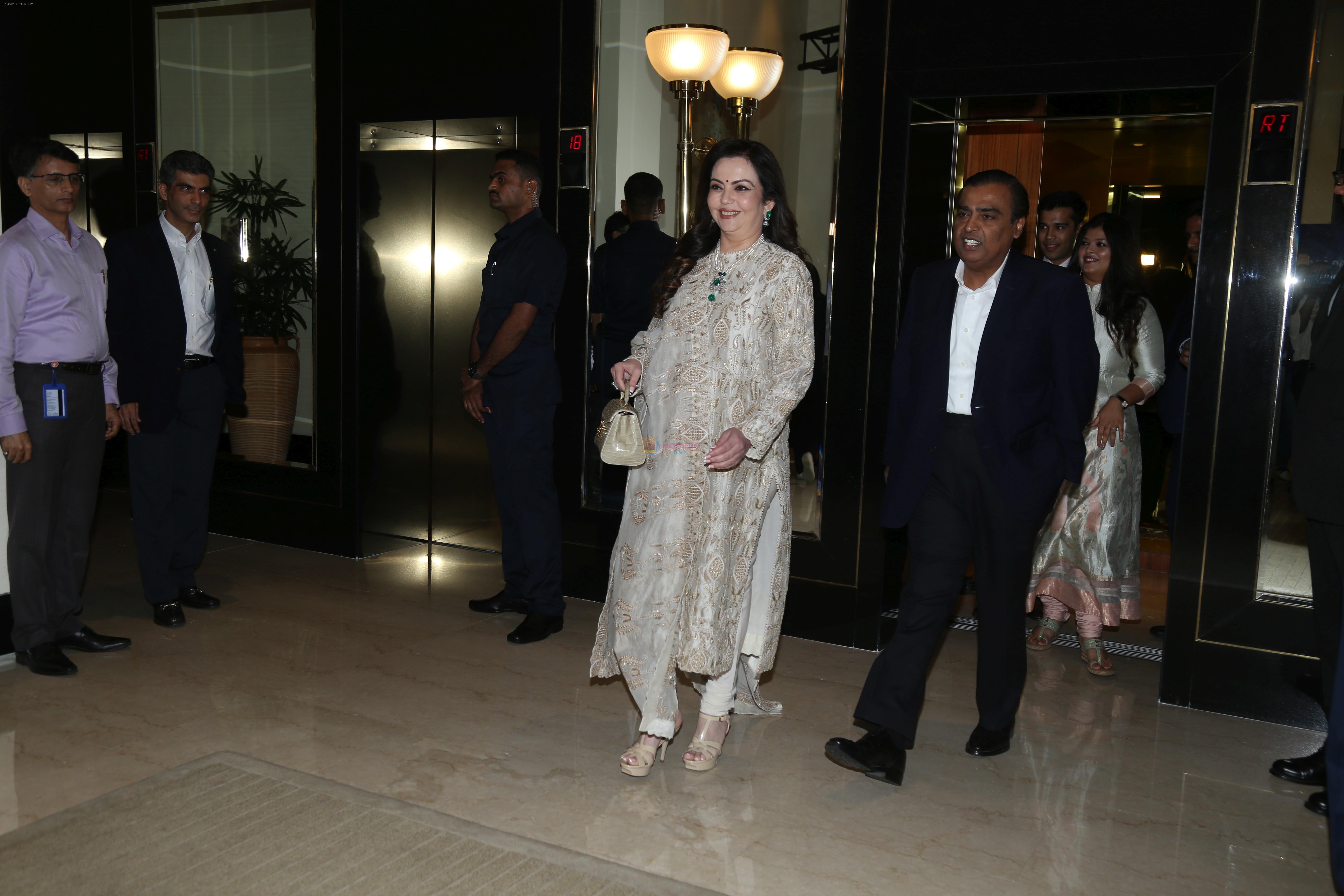 Mukesh & Nita Ambani at the book launch of Dr Vijay Haribhakti at ...