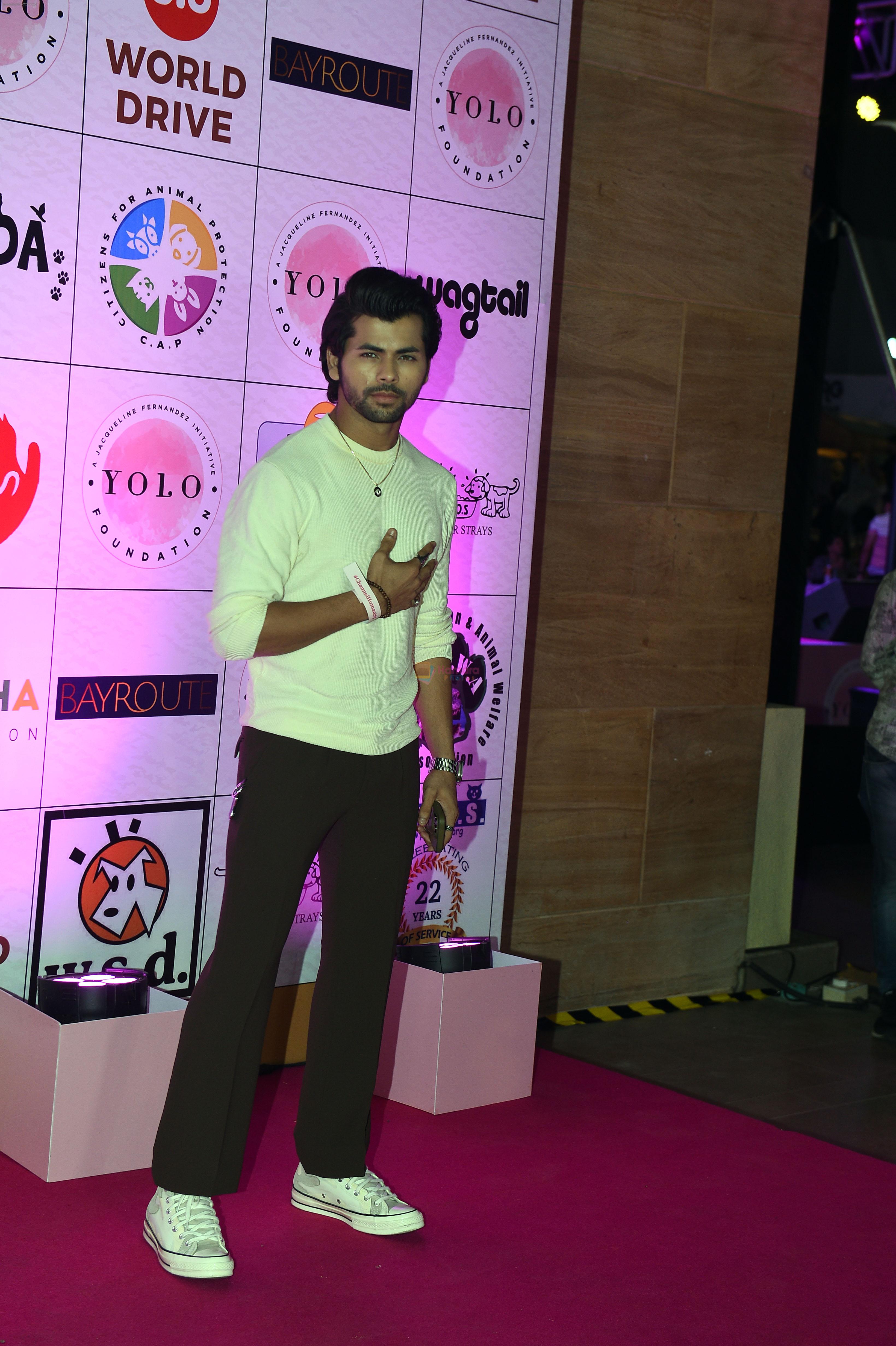 Siddharth Nigam at The Animal Welfare Event at Jio World Drive in ...