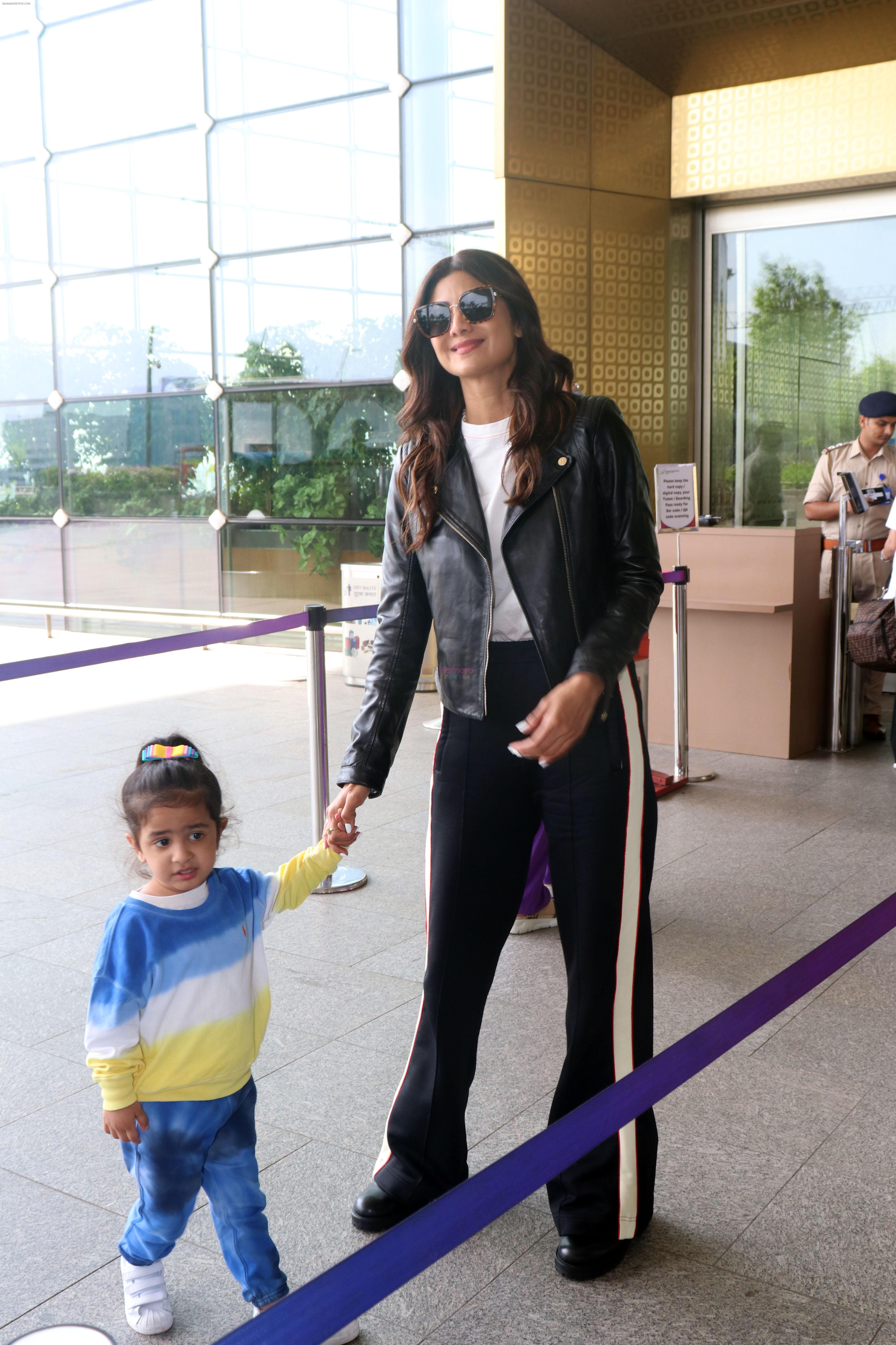 Shilpa Shetty Kundra with daughter Samisha on 24 May 2023 / Shilpa ...
