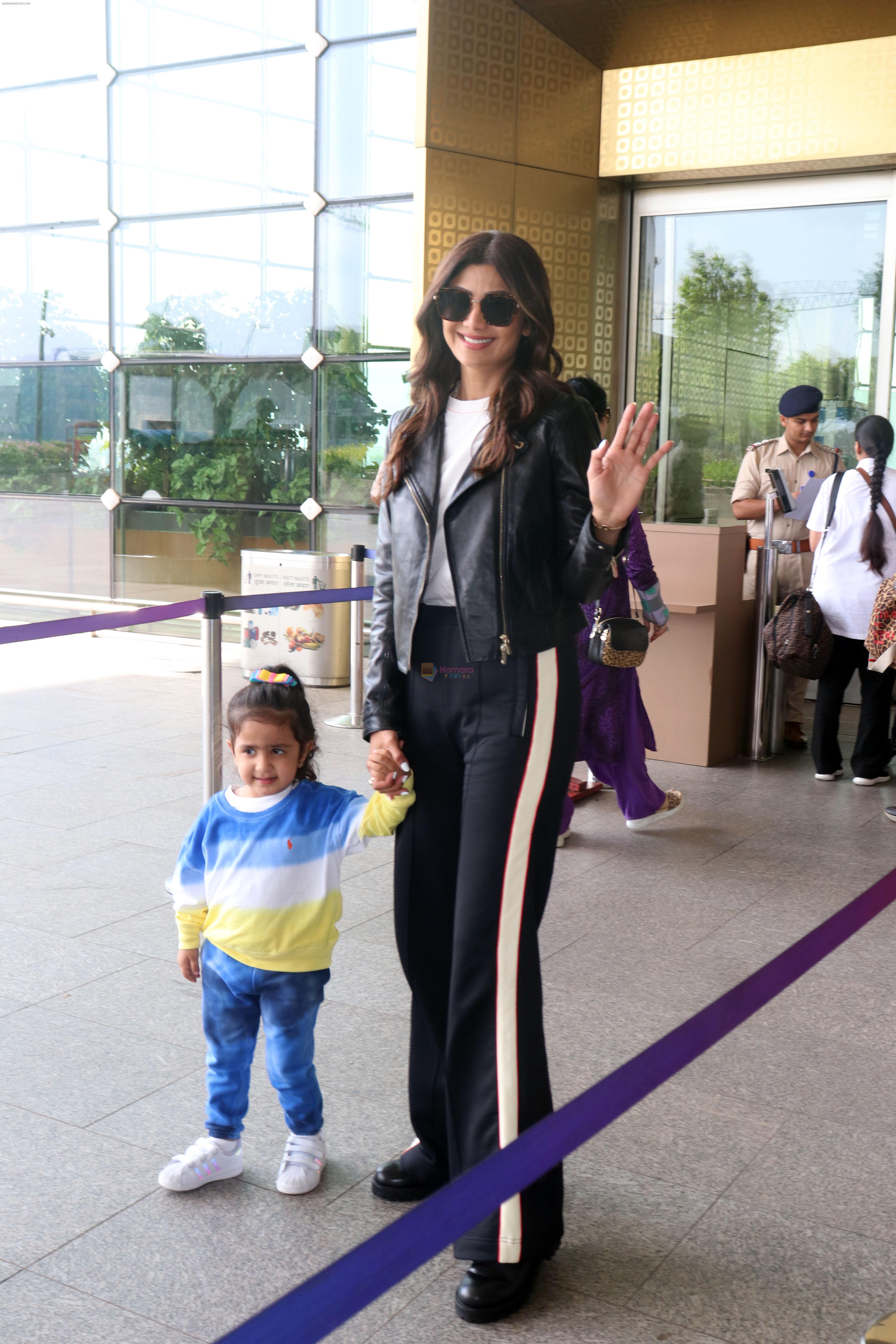 Shilpa Shetty Kundra with daughter Samisha on 24 May 2023 / Shilpa ...