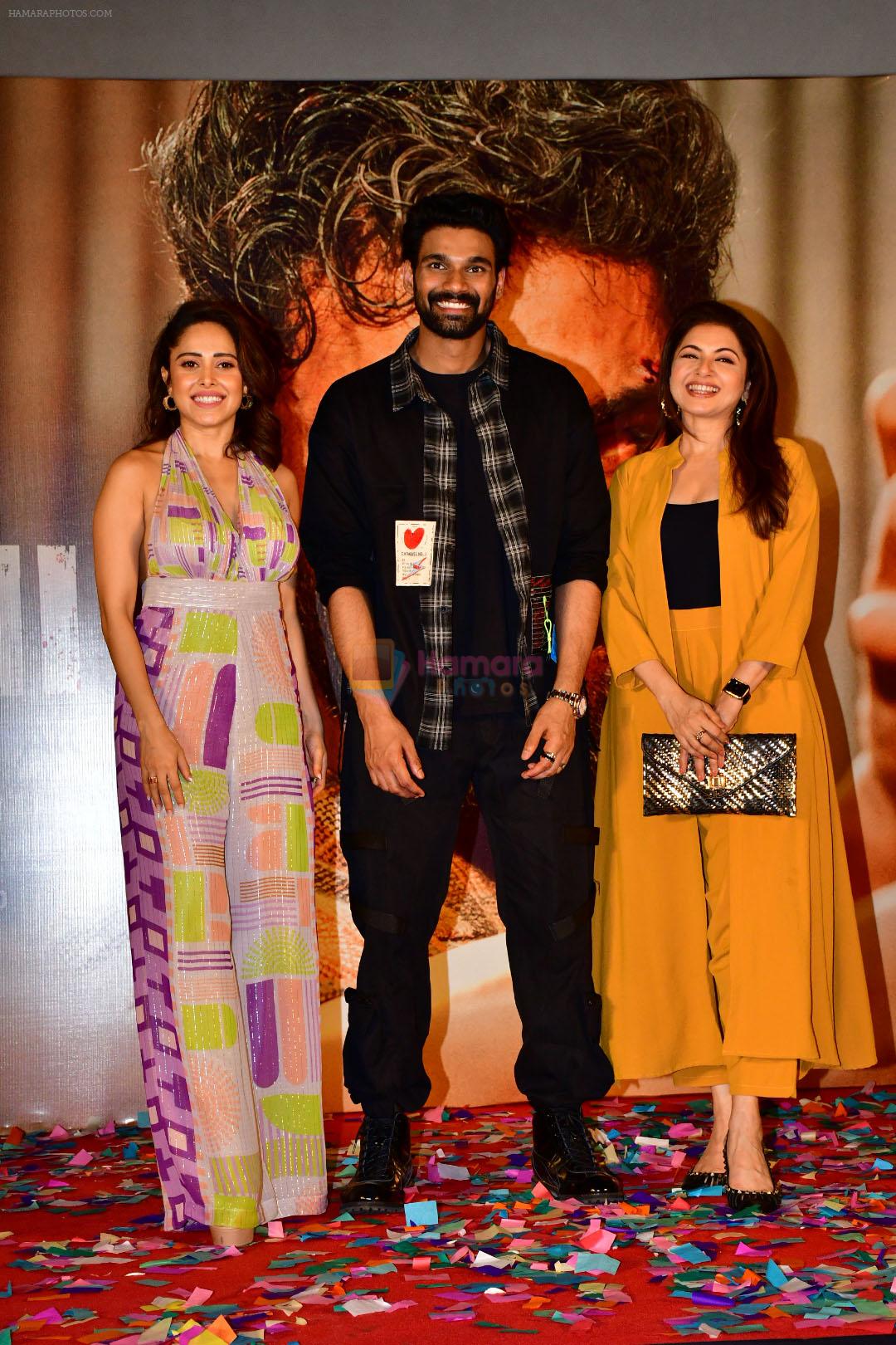 Bellamkonda Sai Sreenivas, Nushrratt Bharuccha, Bhagyashree at the ...