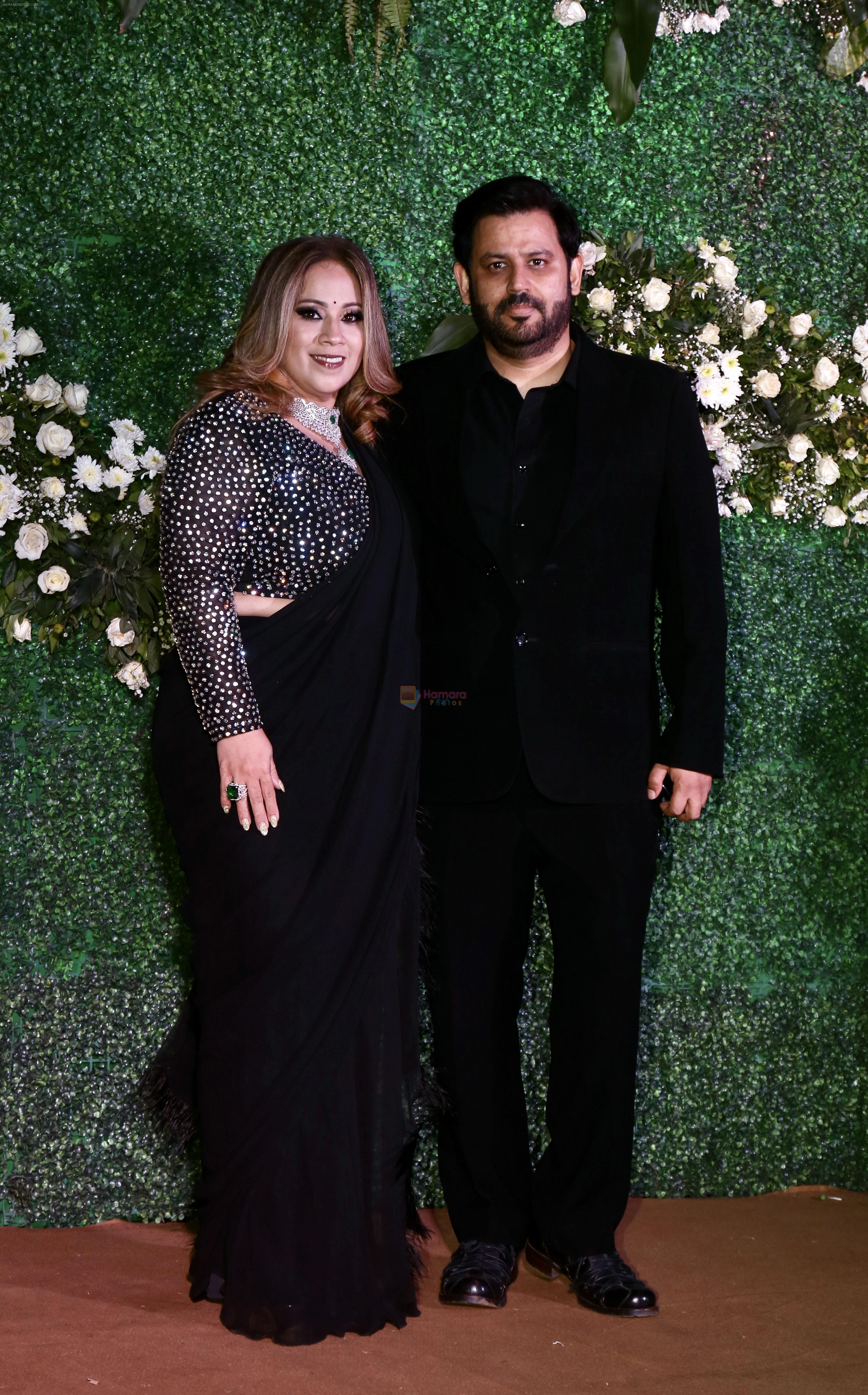 Luv Ranjan with wife Alisha Vaid attends Sonnalli Seygall and Ashesh L ...