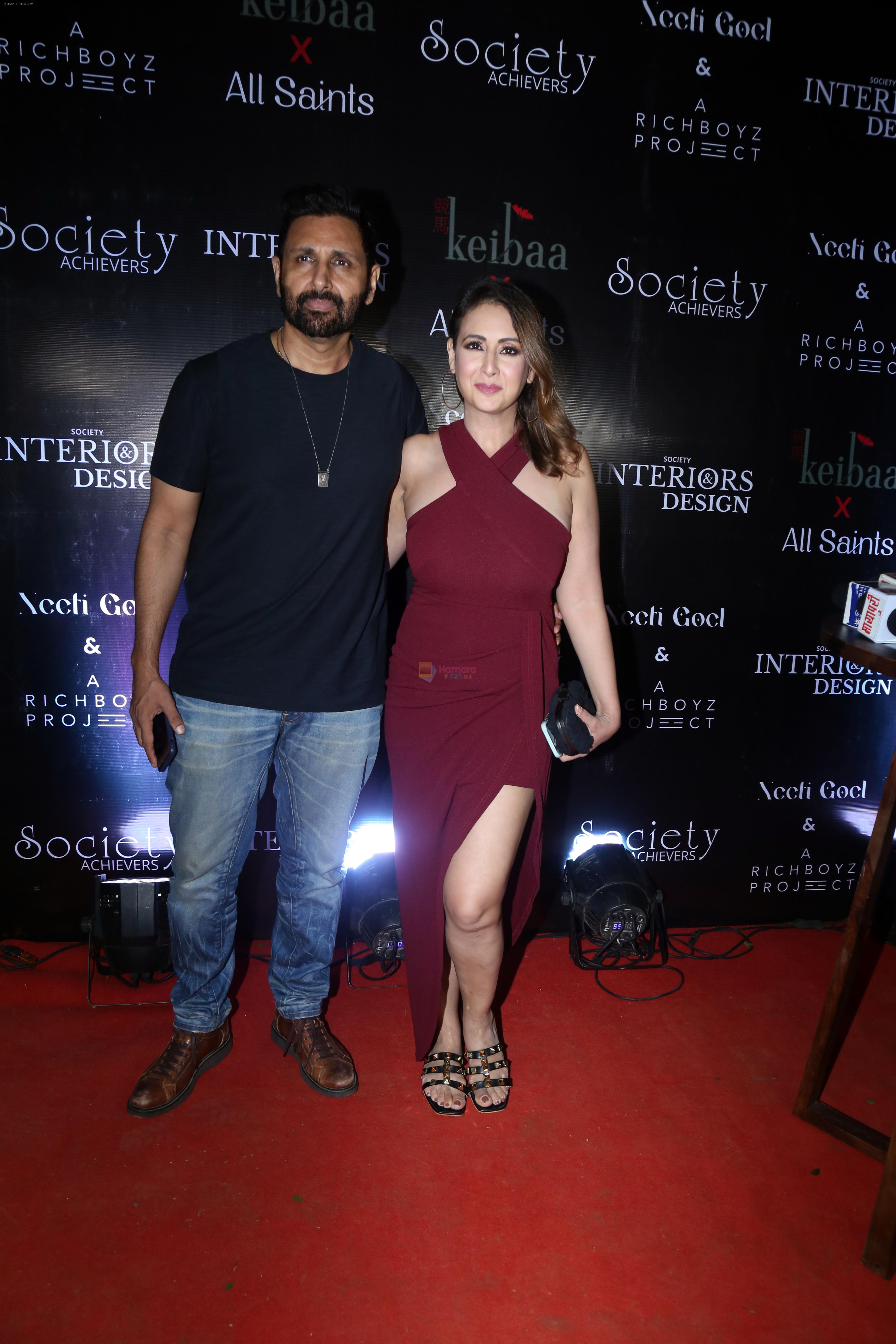 Preeti Jhangiani with spouse Parvin Dabas at the ReOpening of Keibaa X ...
