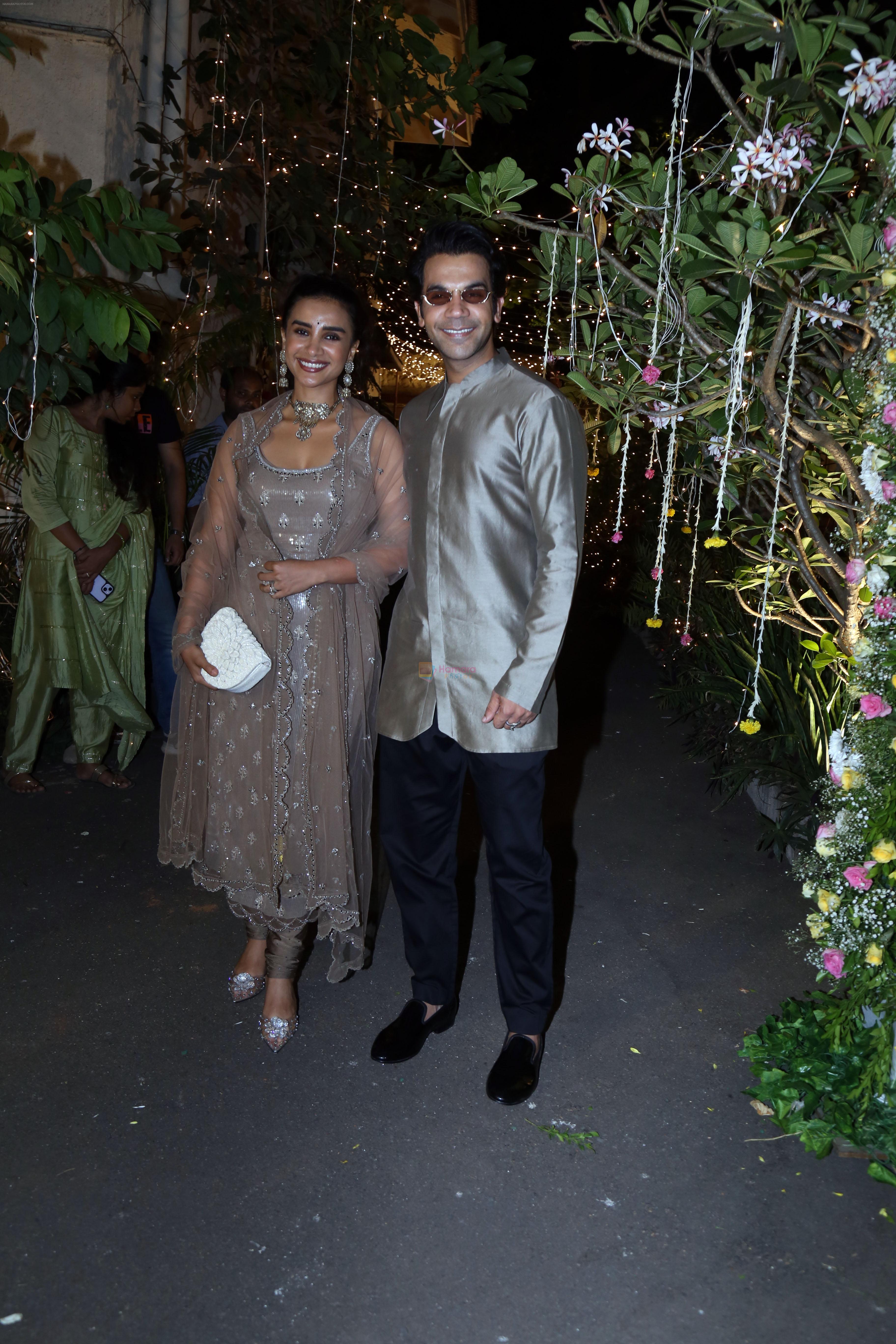 Patralekha with spouse Rajkummar Rao at Madhu Mantena and Ira Trivedi ...